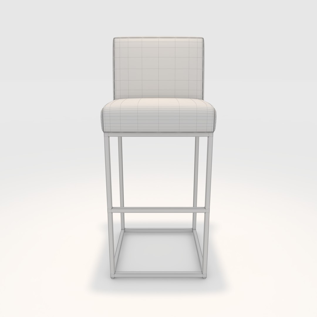 Bar Stool 40 3D - TurboSquid 2323826