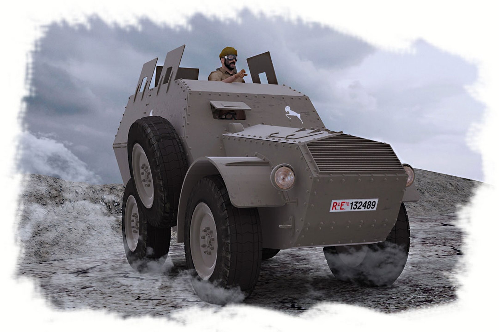 fiat spa 37 libya 3d max