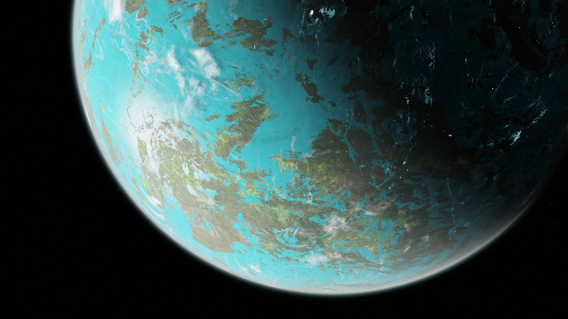 8K Alien Mystical Planet 8 3D - TurboSquid 1931004
