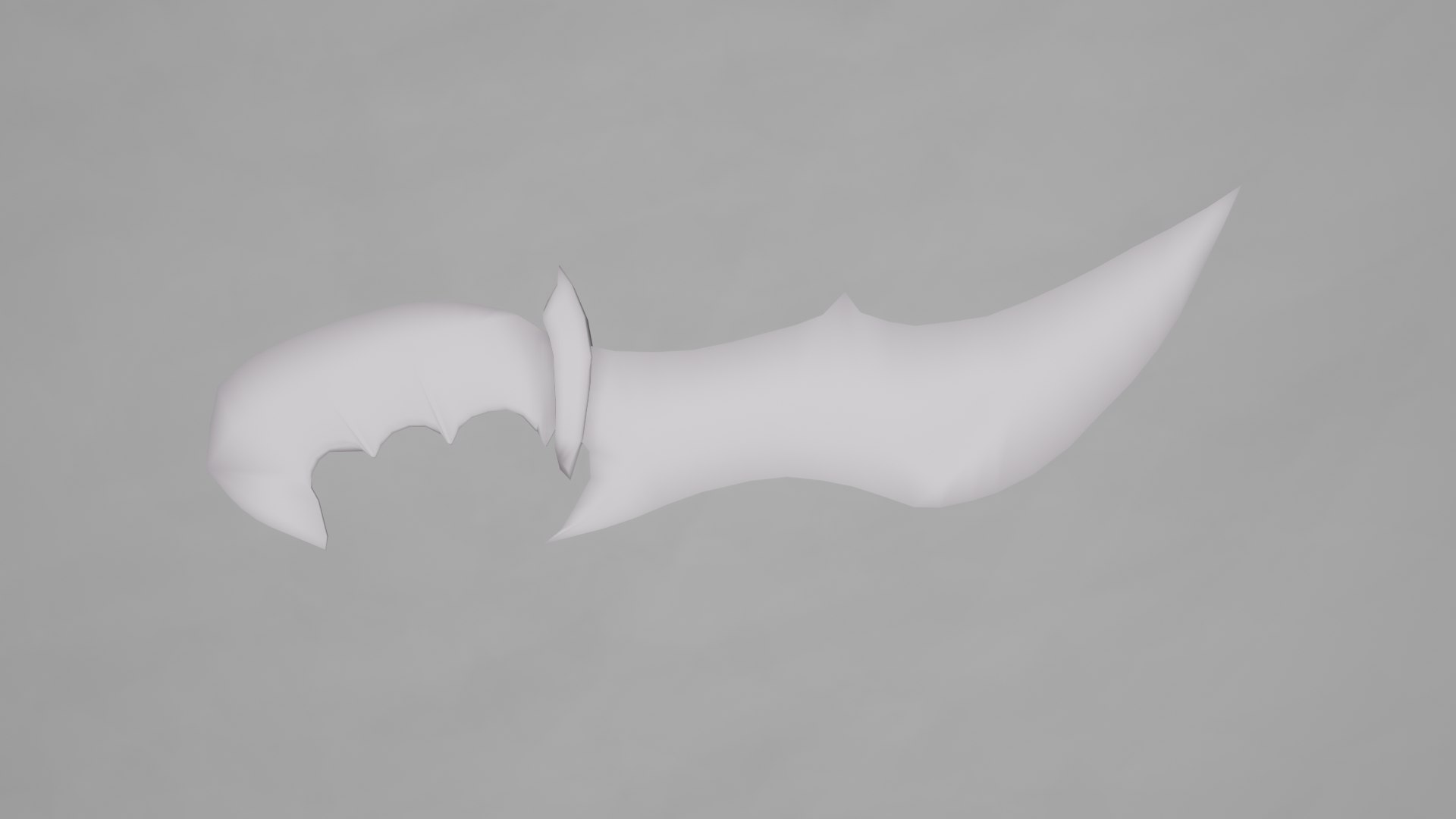 3D Steel Dagger low poly model - TurboSquid 1784017