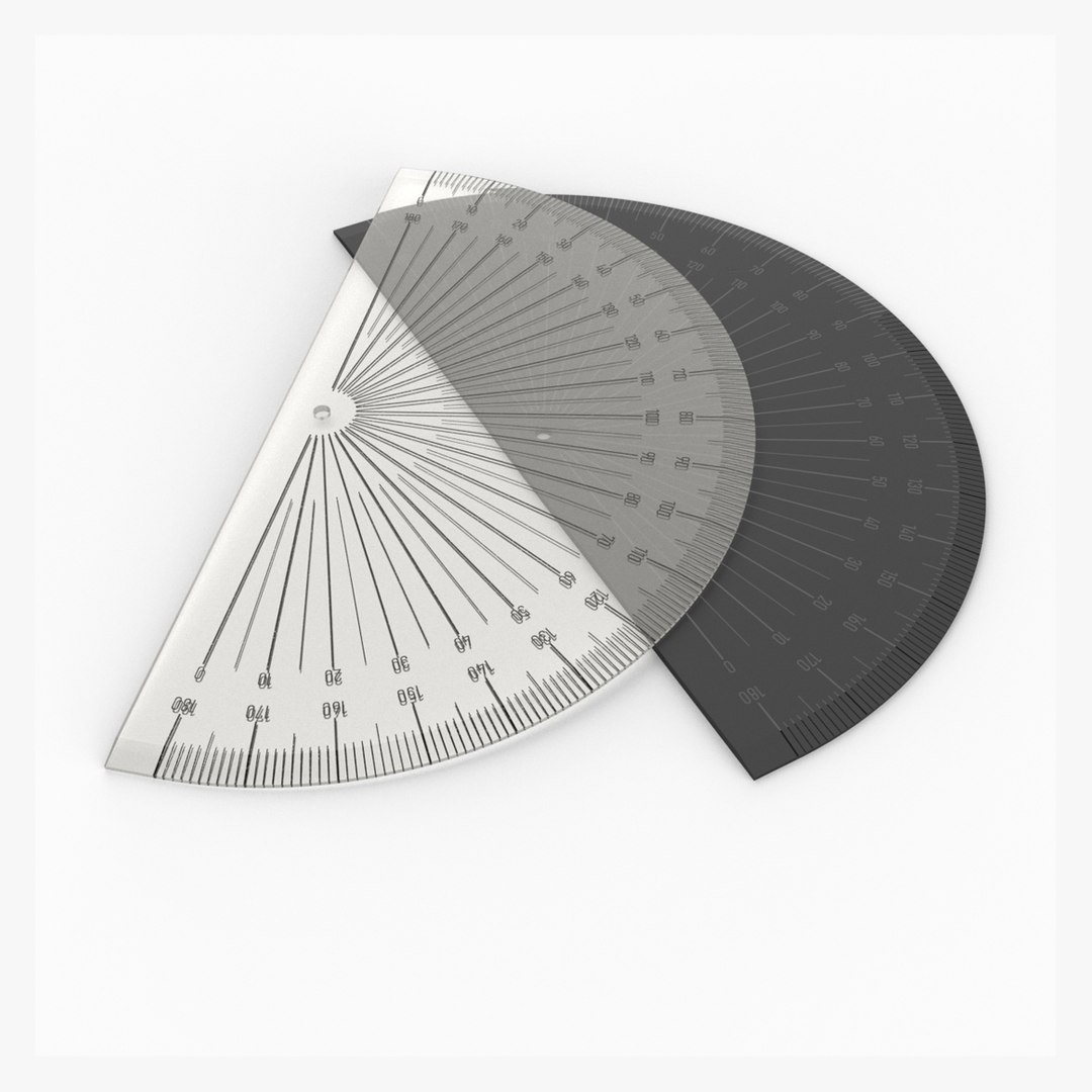3D Protractor - TurboSquid 1836628