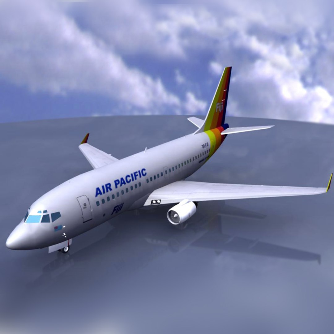Air Pacific 737-700 Plane 3d Xsi
