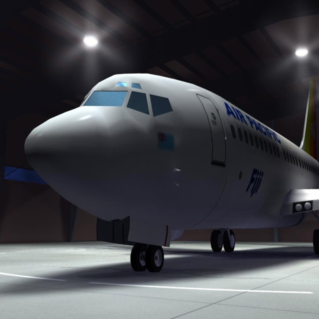 Air Pacific 737-700 Plane 3d Xsi