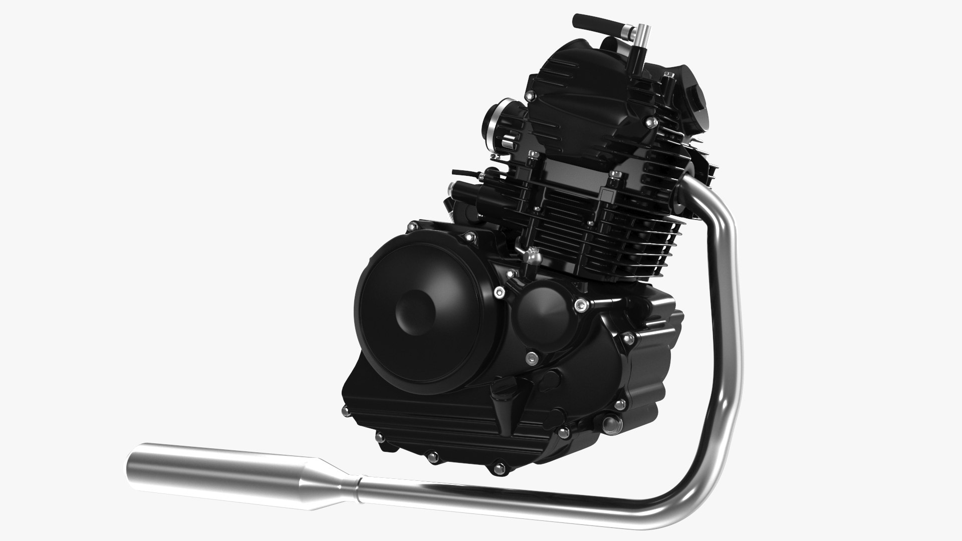 Motorcycle Engine 3D Model - TurboSquid 1457850