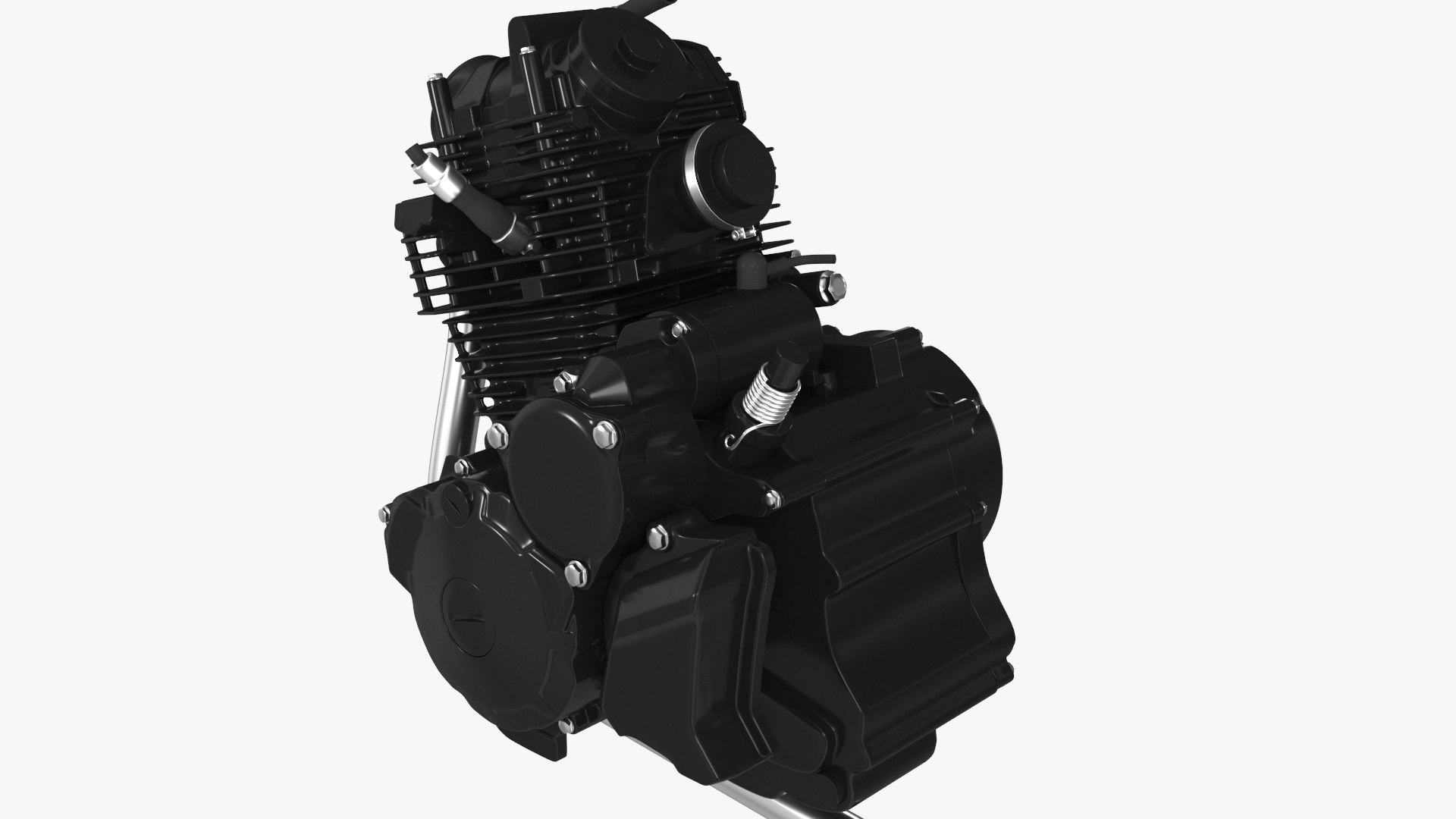 Motorcycle Engine 3D Model - TurboSquid 1457850