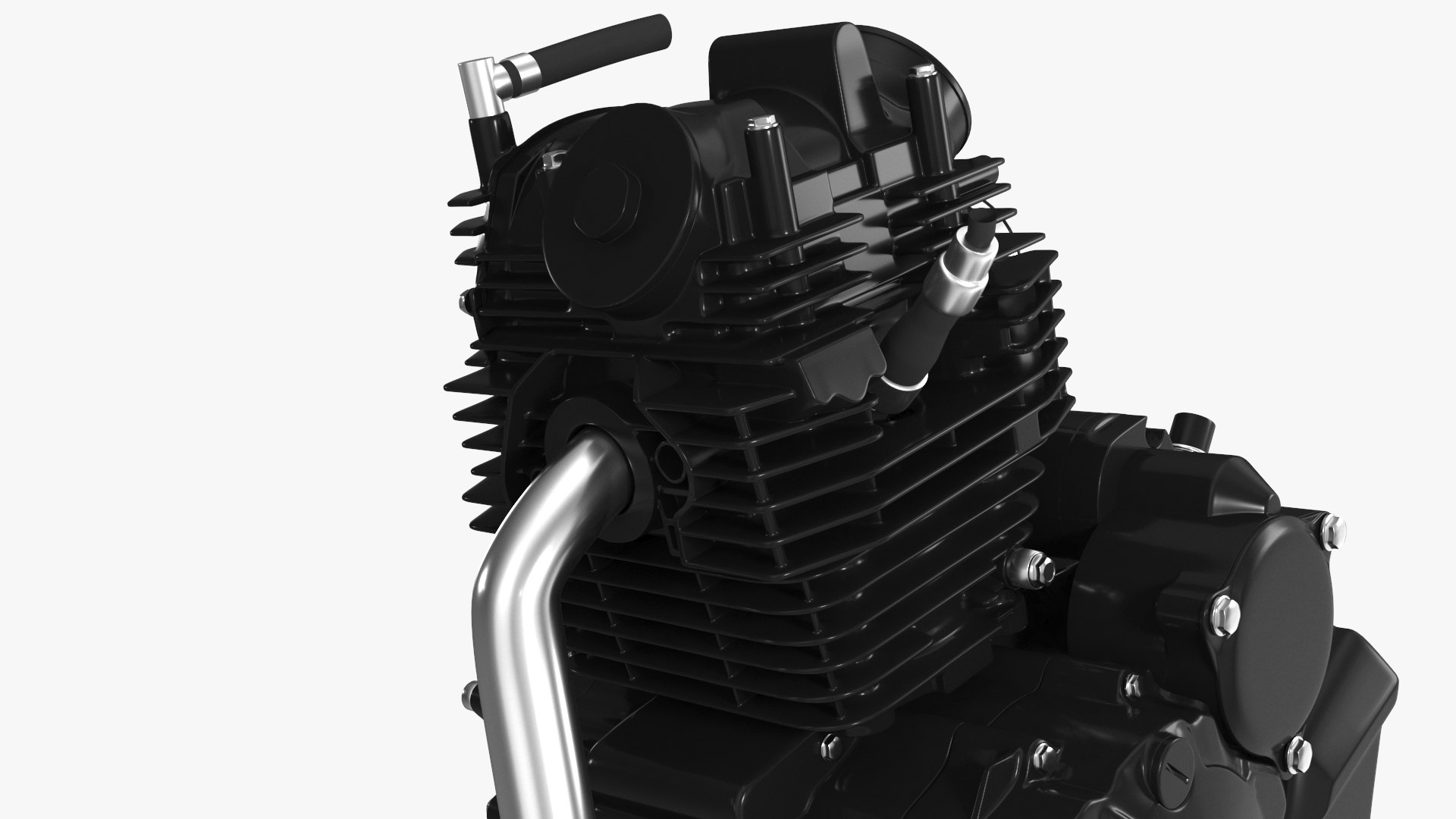 Motorcycle Engine 3D Model - TurboSquid 1457850