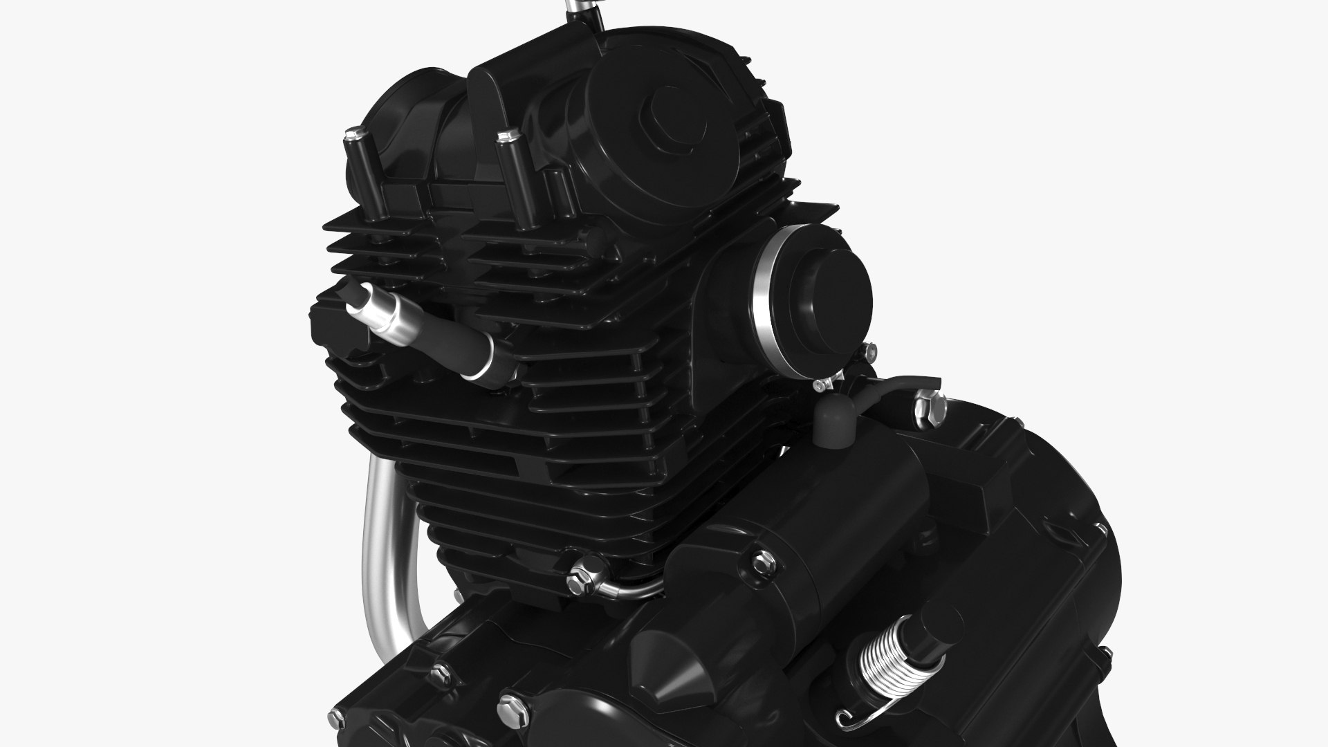 Motorcycle Engine 3D Model - TurboSquid 1457850