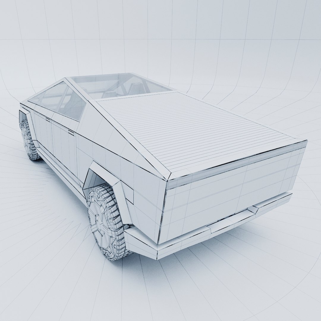 Tesla Cyber Truck Wheel Model - TurboSquid 1493105