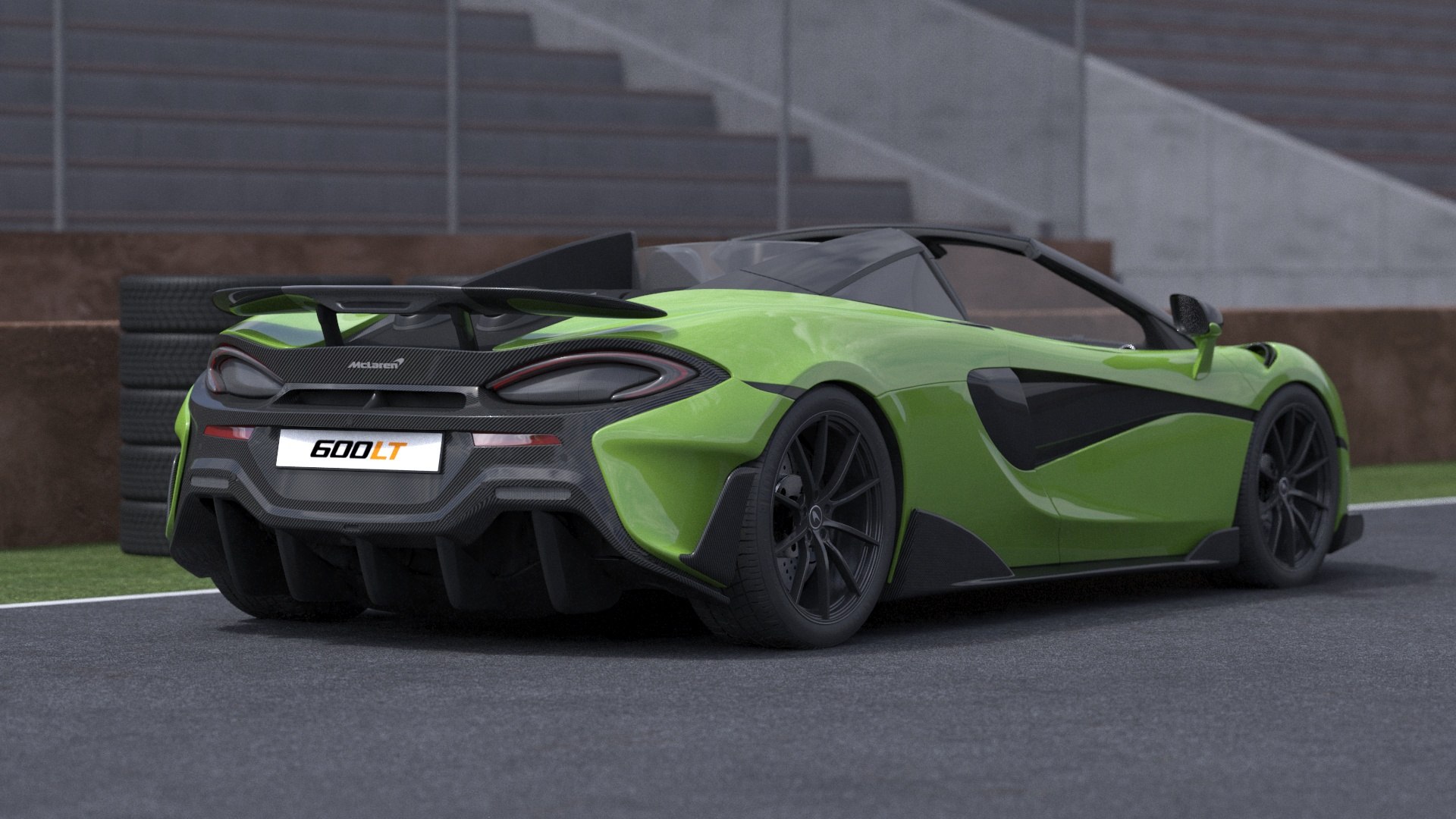 Included Scene Car 3D Model - TurboSquid 1372726