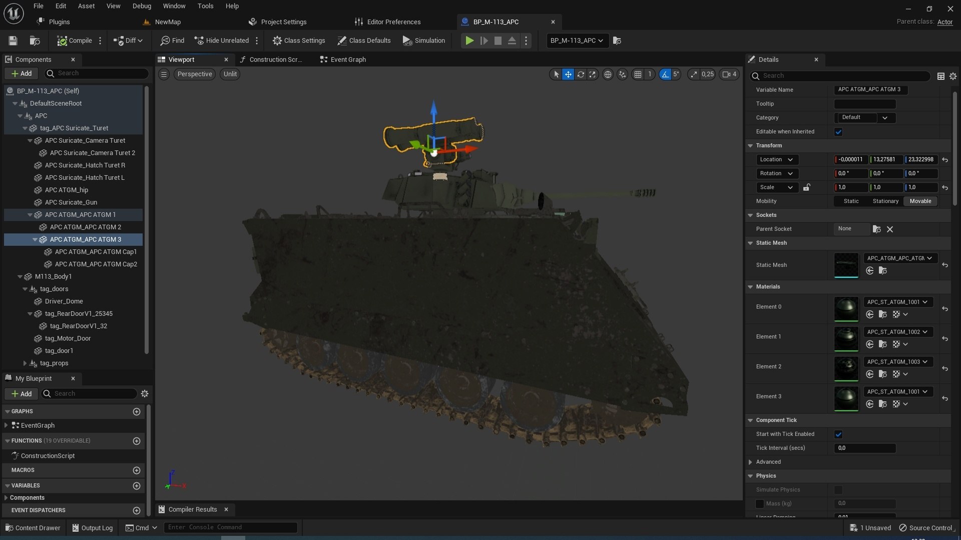 M-113 APC Carrier 3D - TurboSquid 2419913
