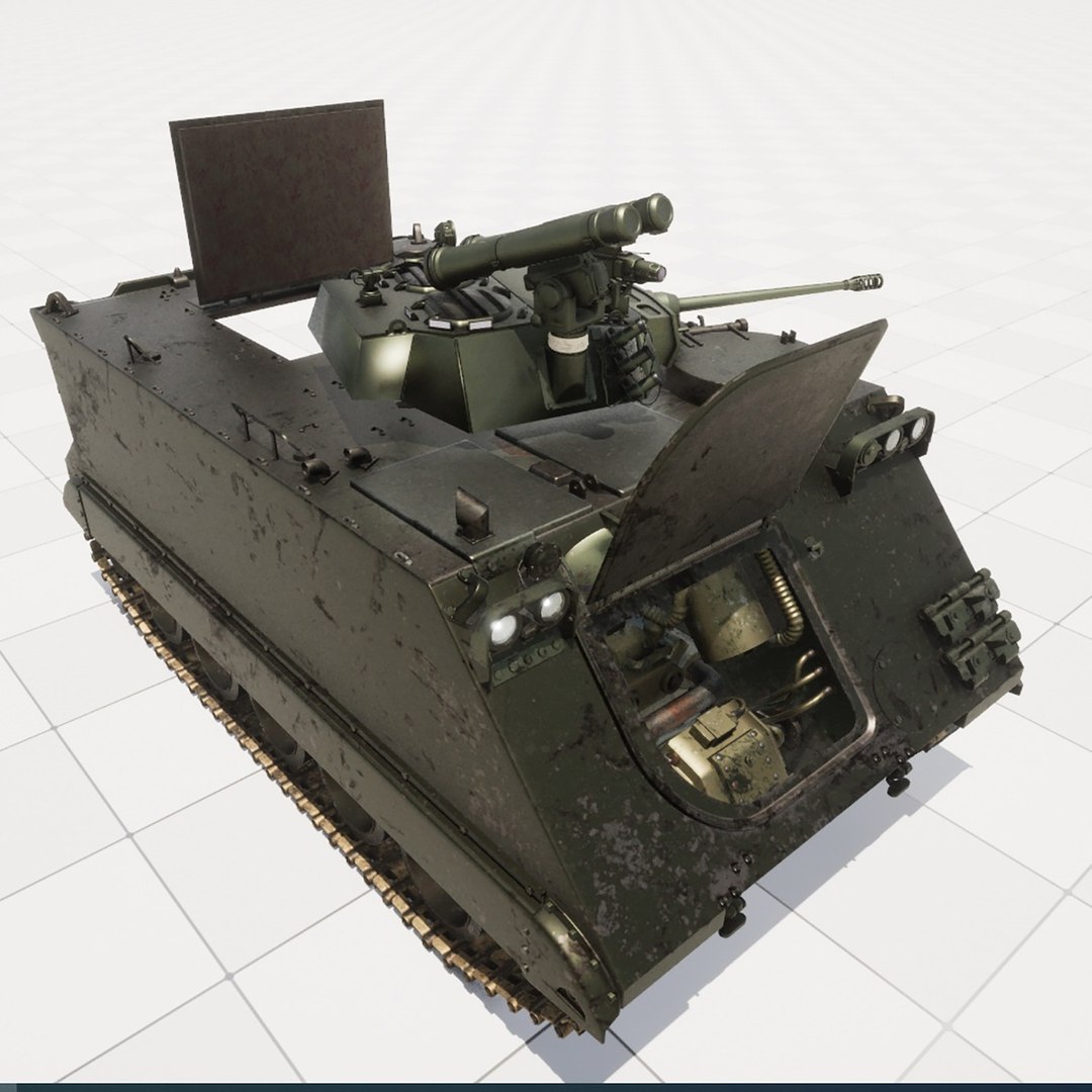 M-113 APC Carrier 3D - TurboSquid 2419913
