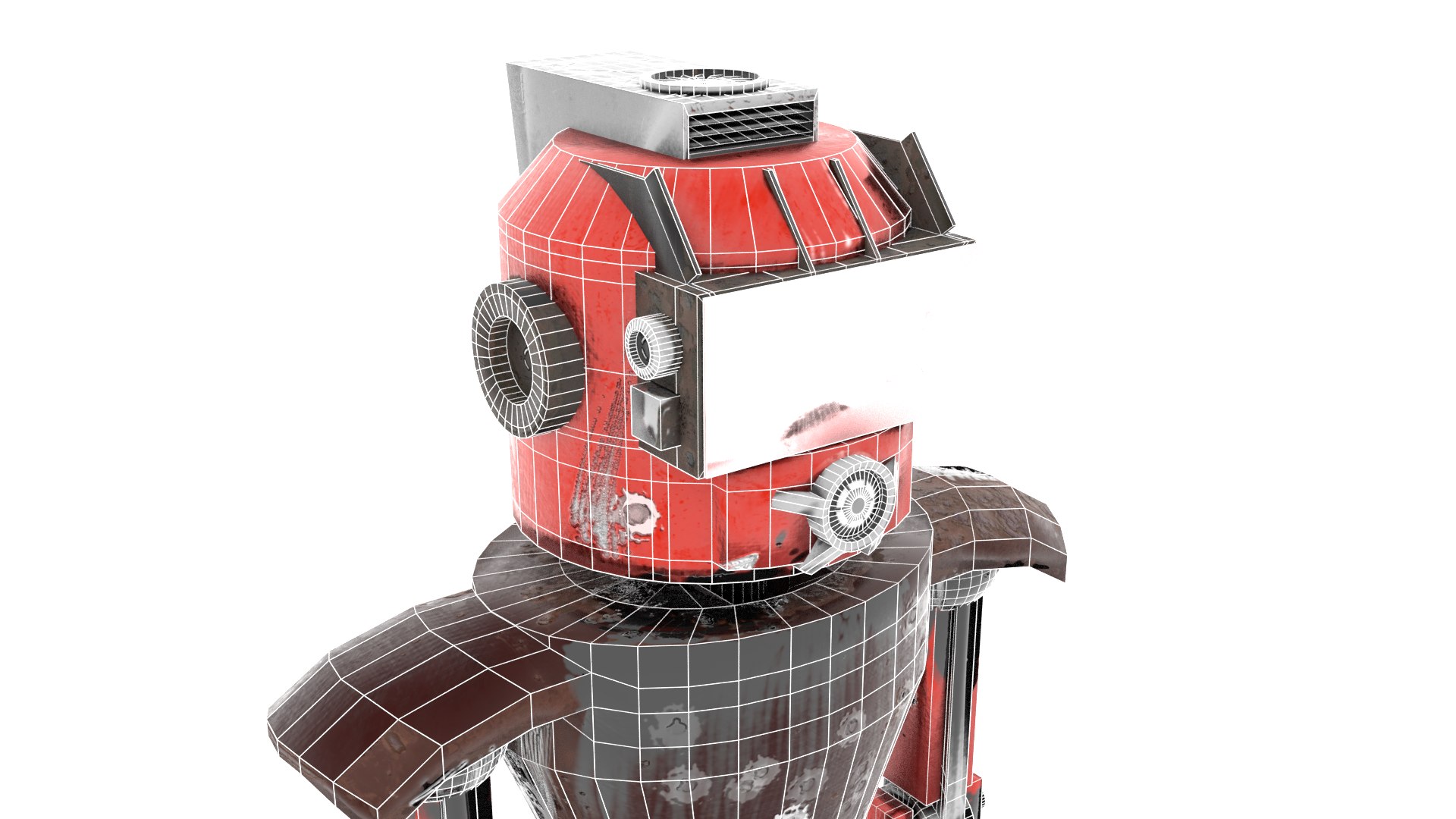 Blender Robot 3D Model - TurboSquid 1355909