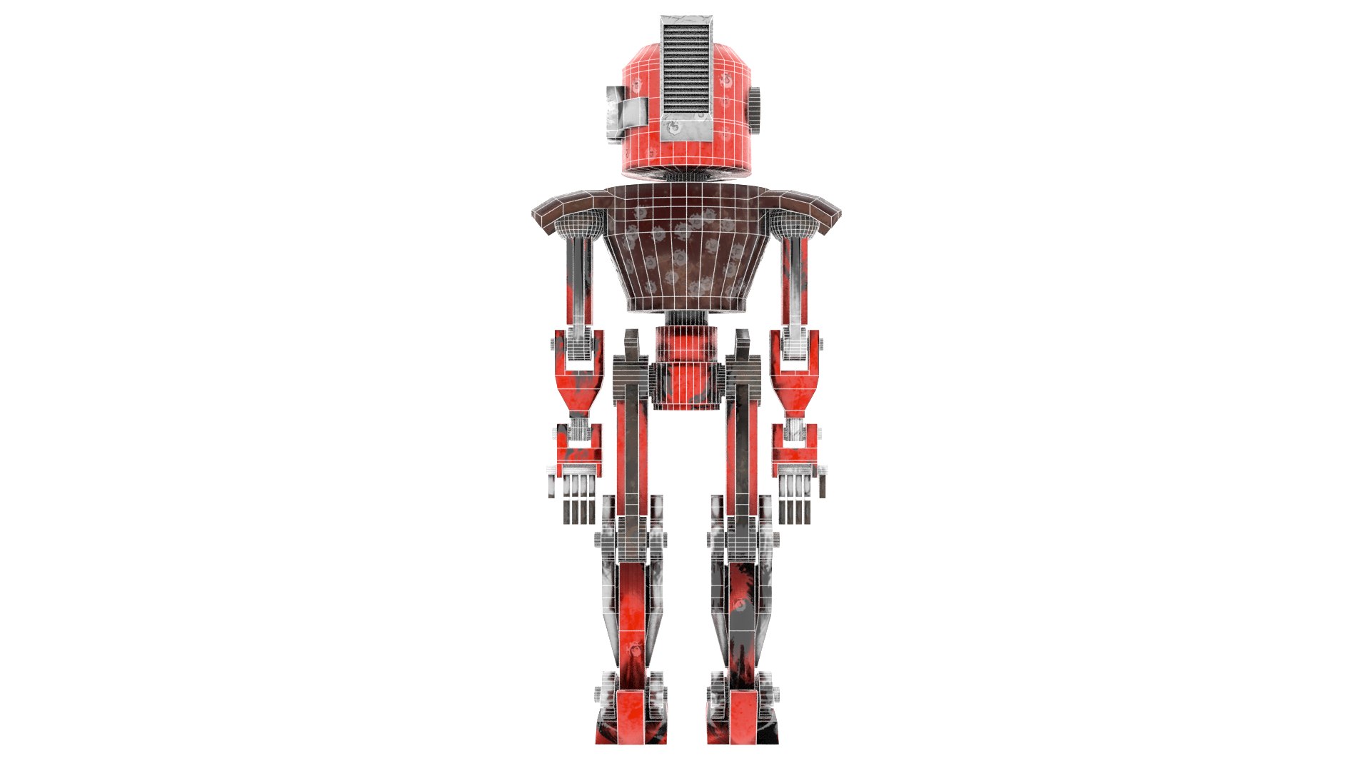 Blender Robot 3D Model - TurboSquid 1355909