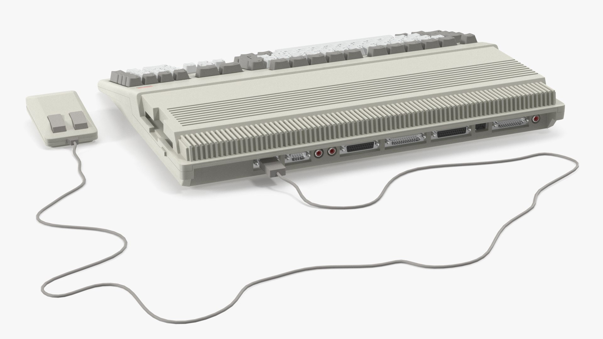 3D Retro Home Computer With Keyboard - TurboSquid 2061482