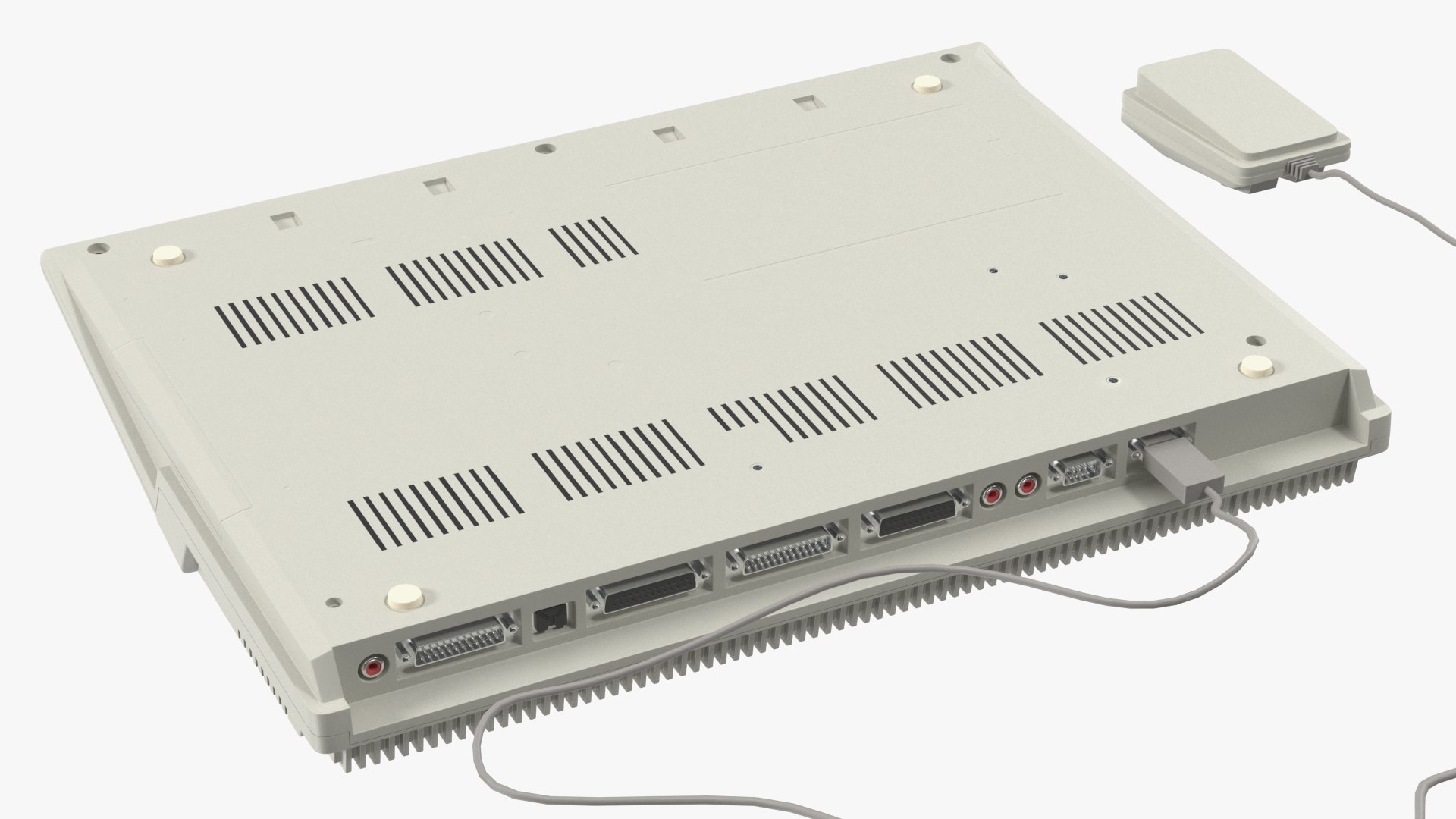 3D Retro Home Computer with Keyboard - TurboSquid 2061482