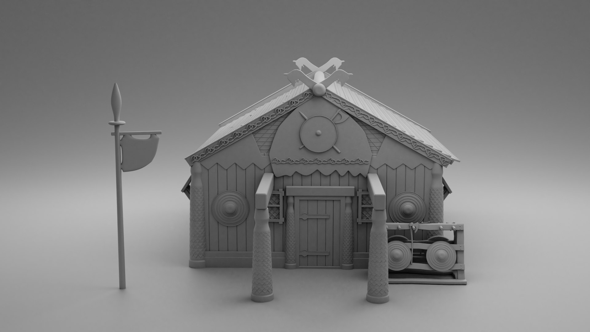 House Watchman Model - TurboSquid 1696254