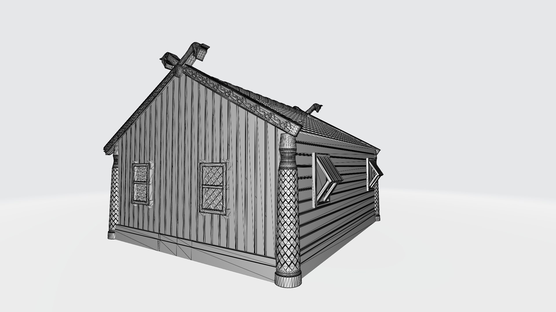 House Watchman Model - TurboSquid 1696254