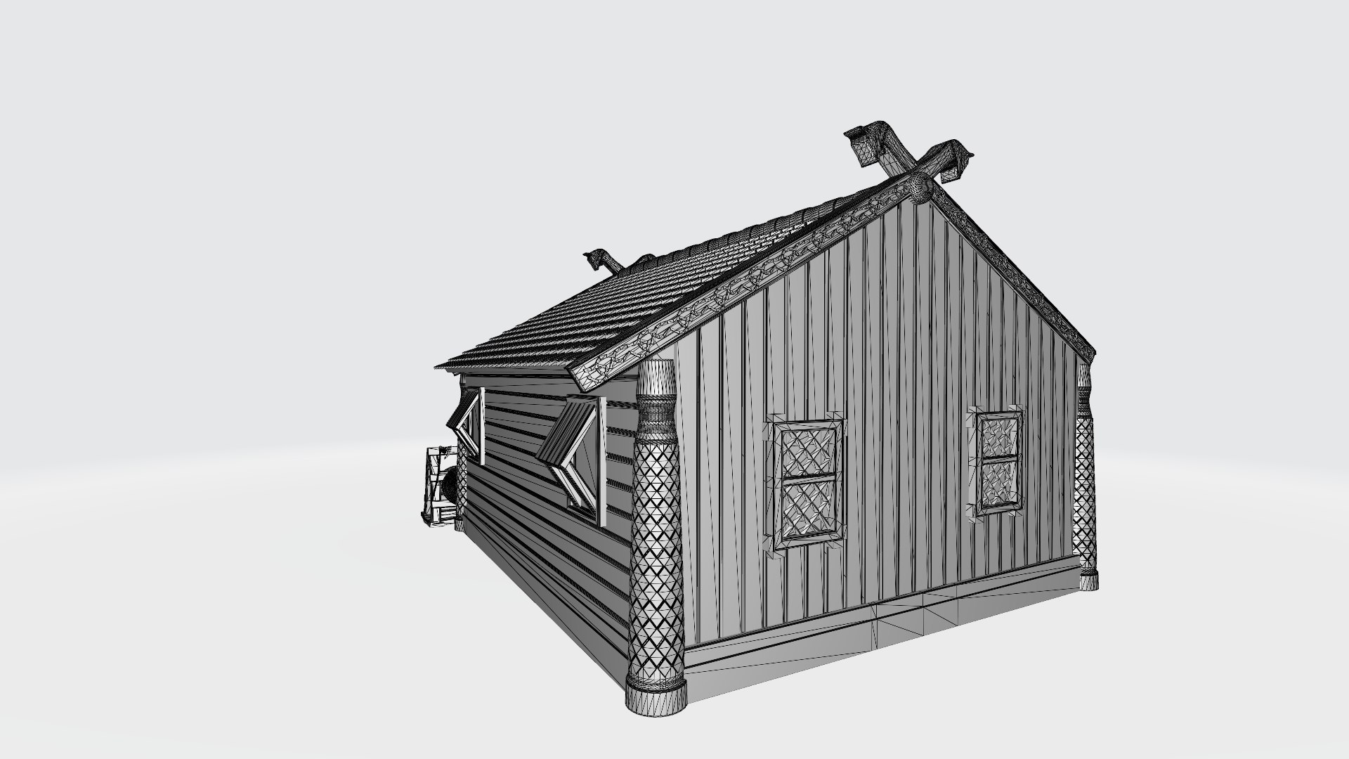 House Watchman Model - TurboSquid 1696254