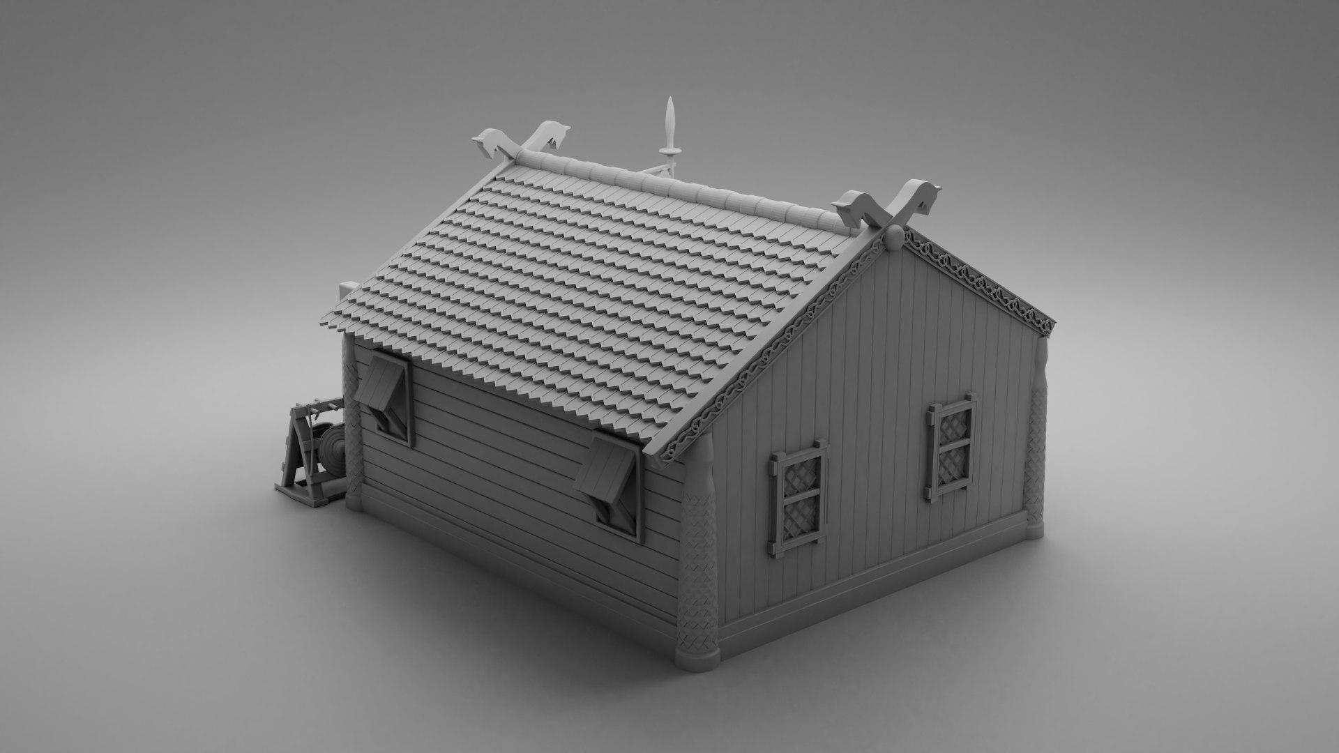 House Watchman Model - TurboSquid 1696254