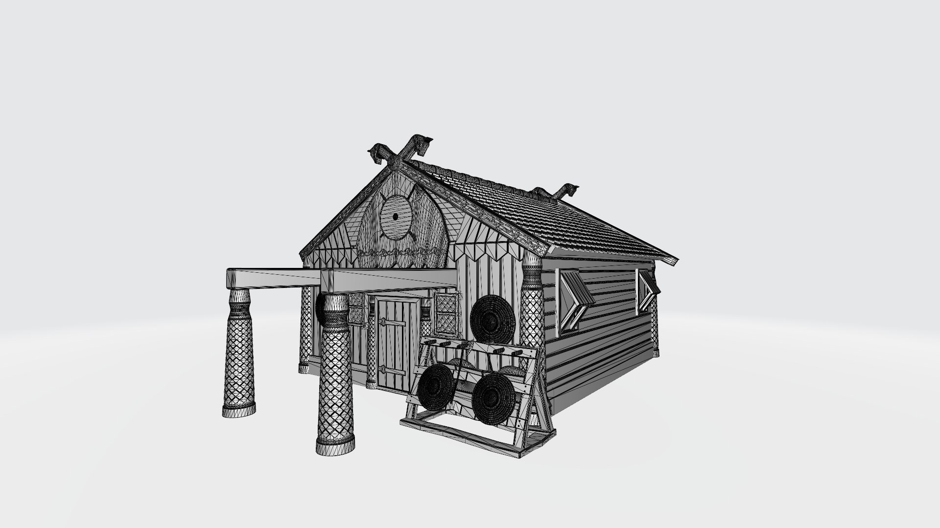 House Watchman Model - TurboSquid 1696254