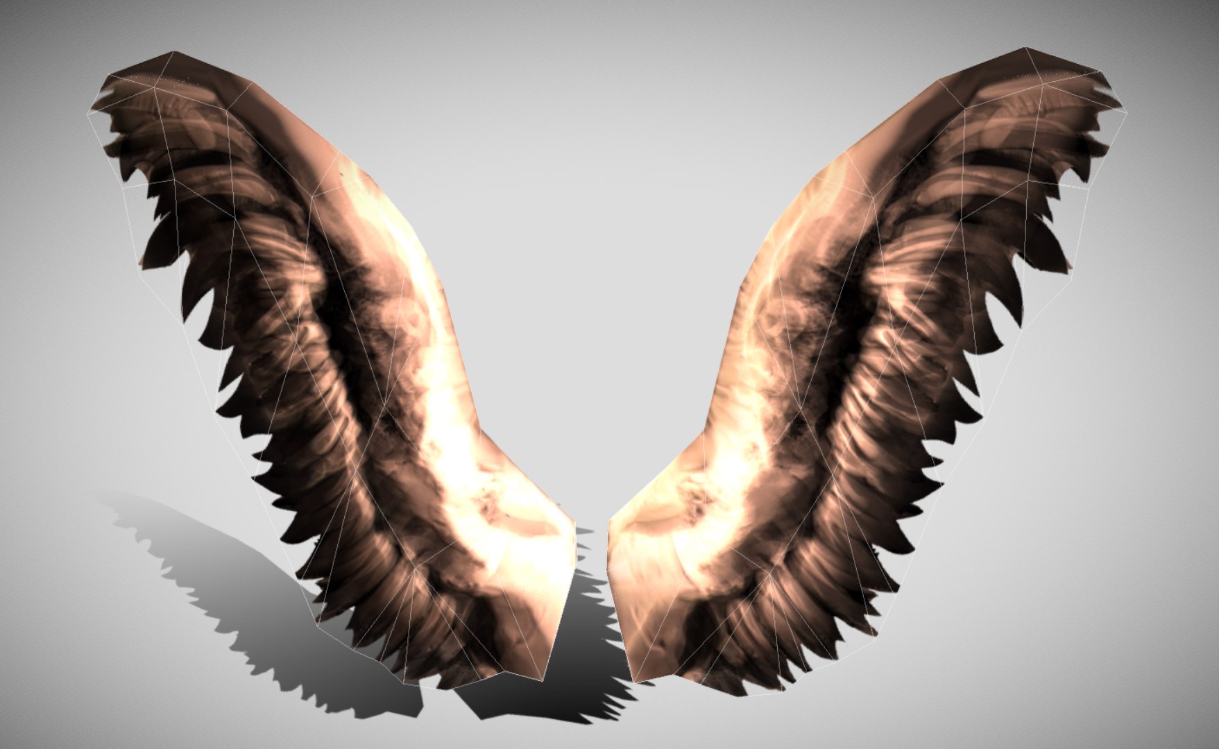 Angel Wings 3D Model - TurboSquid 1545308