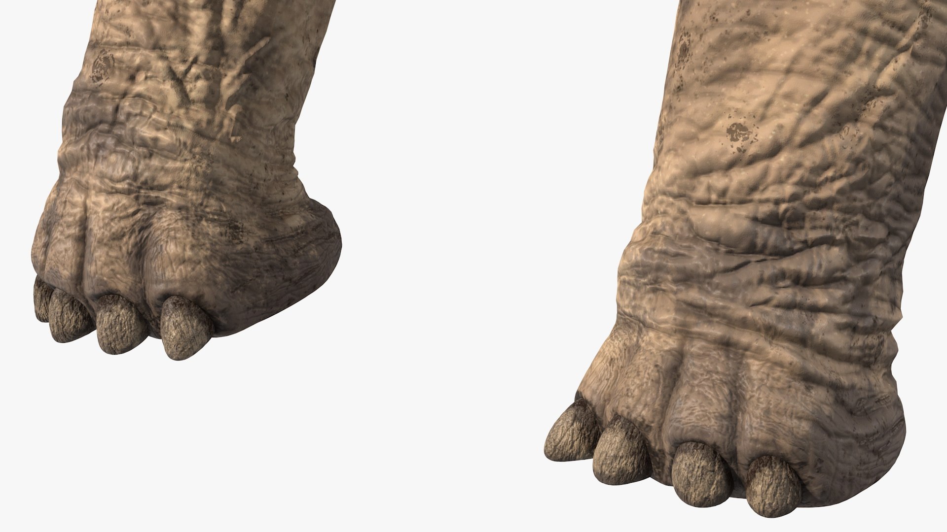 3D brachiosaurus walking pose - TurboSquid 1629756