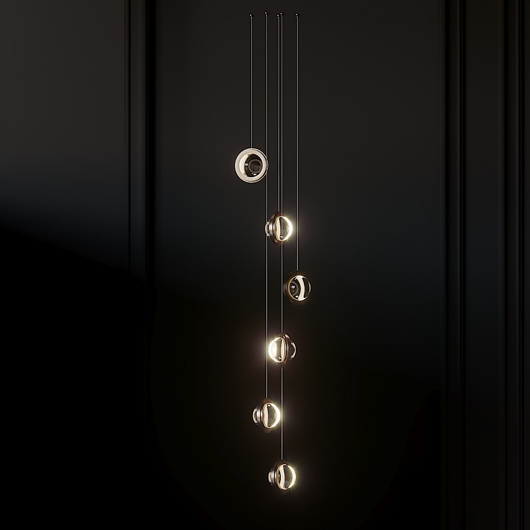 Karice infinity modern pendant 3D model - TurboSquid 1558170