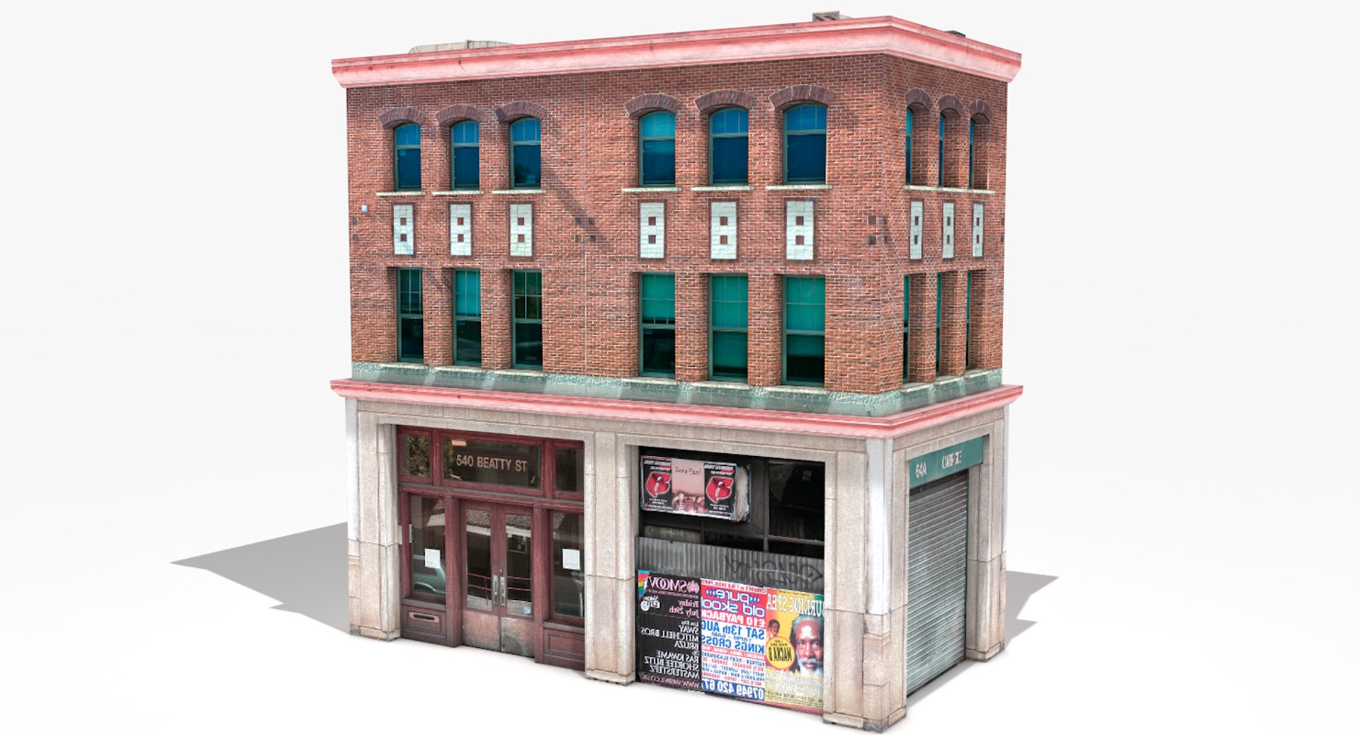 3D Apartment Building Model - TurboSquid 1297580