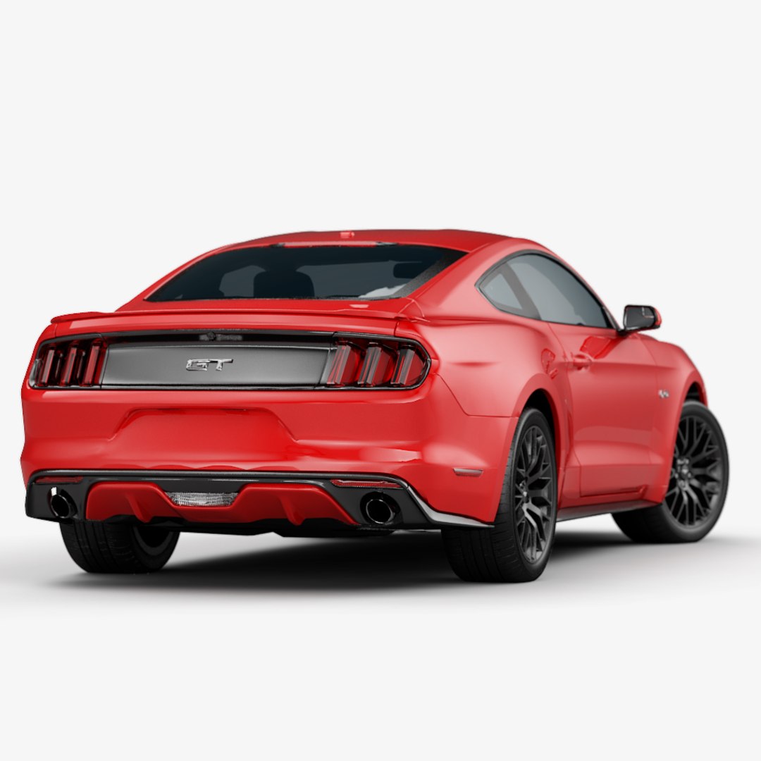 Mustang Gt 2015 3ds