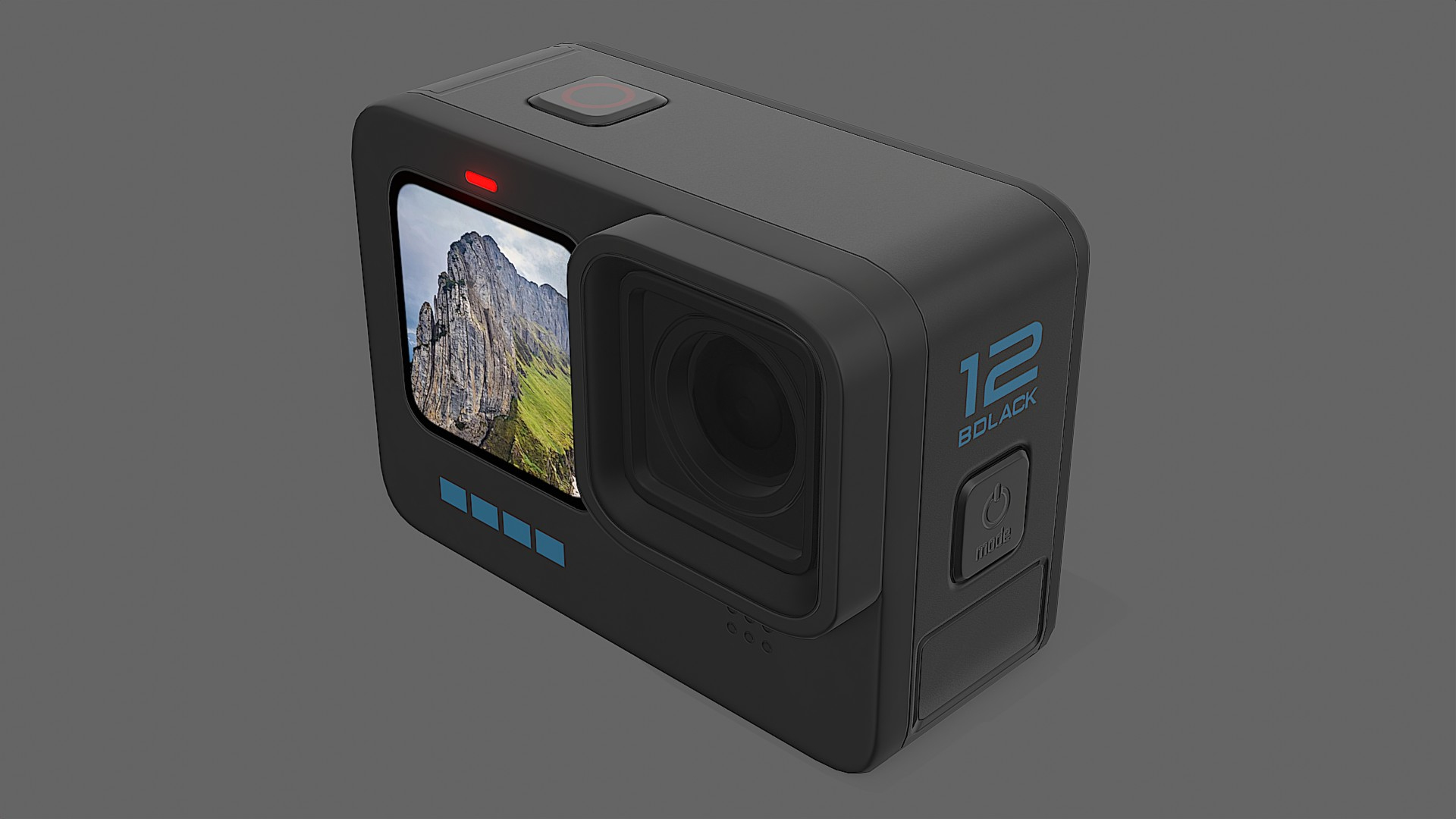 Modern Action Camera 3D Model - TurboSquid 2142758