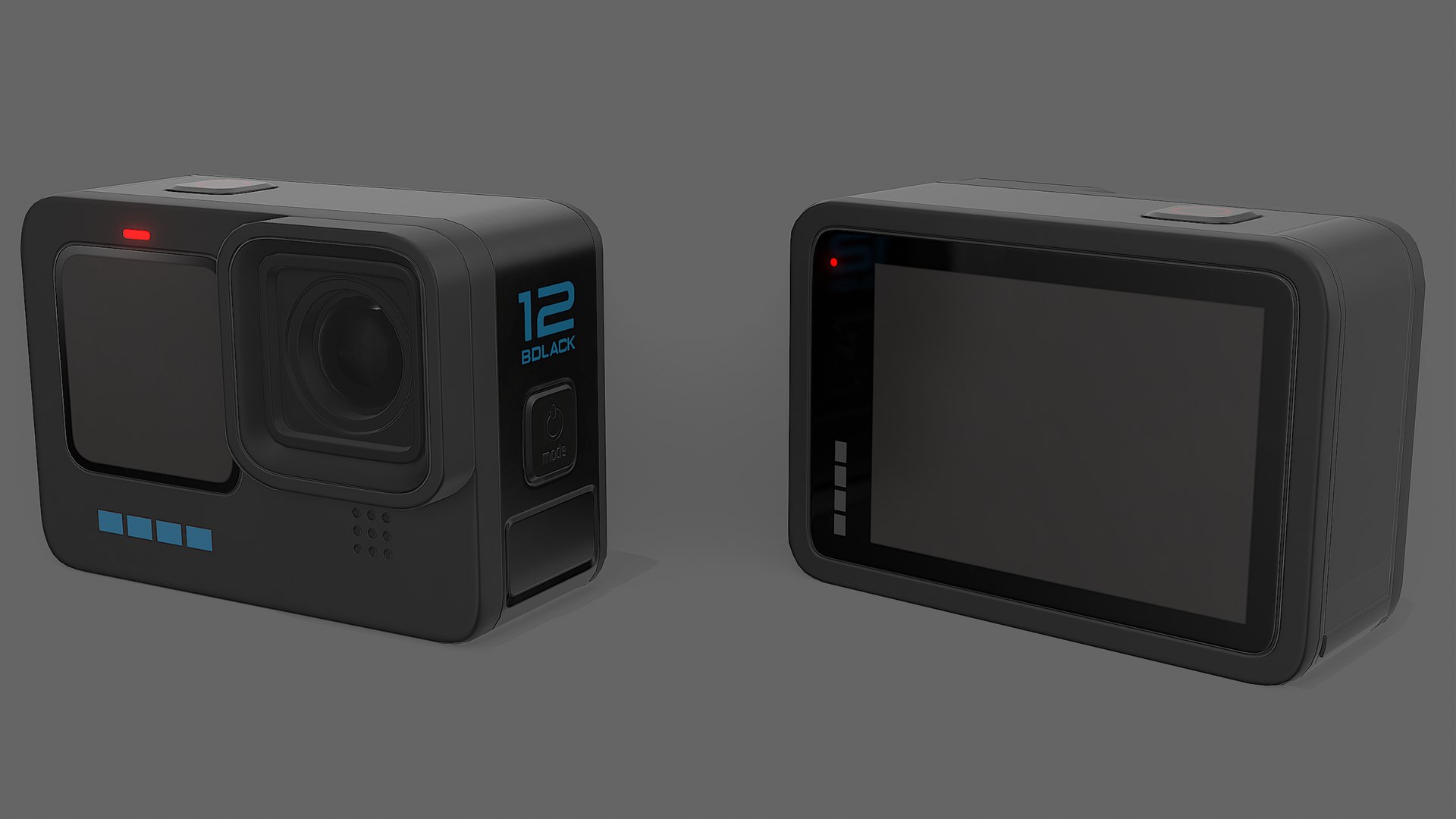 Modern Action Camera 3D Model - TurboSquid 2142758