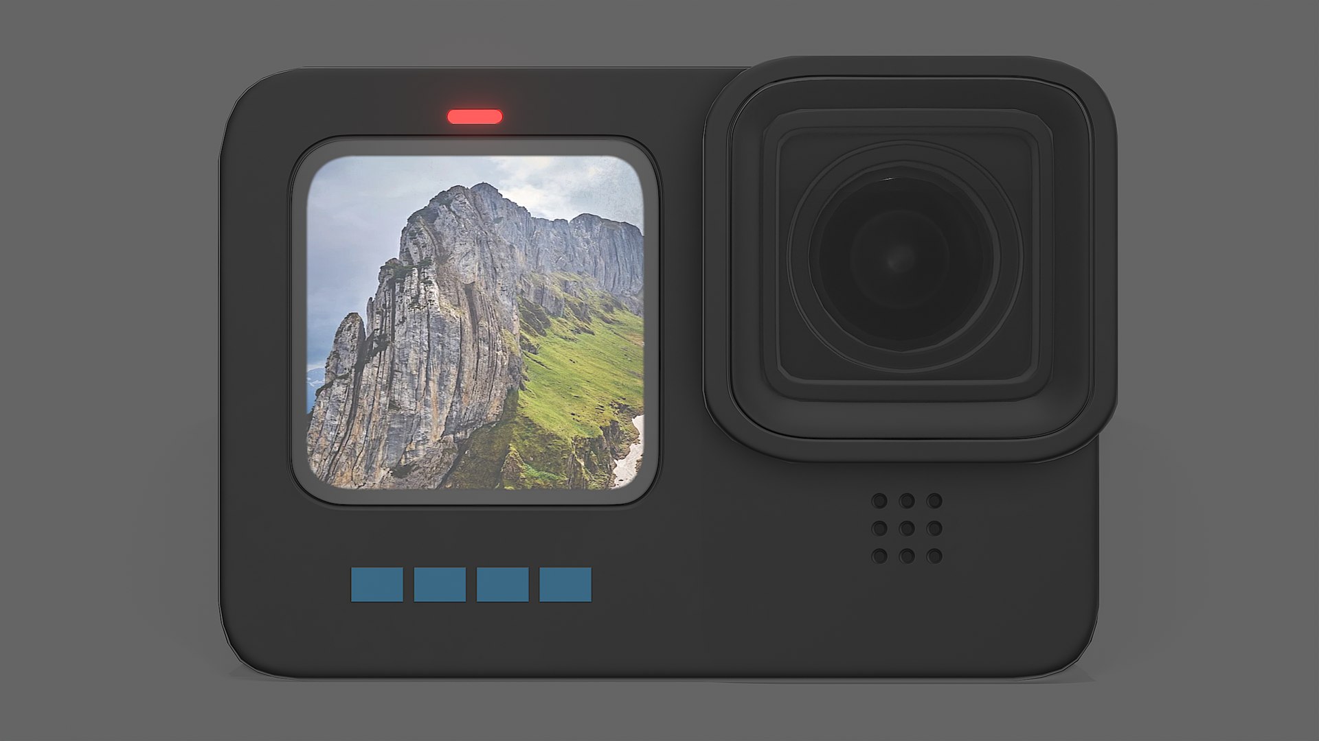 Modern Action Camera 3D Model - TurboSquid 2142758