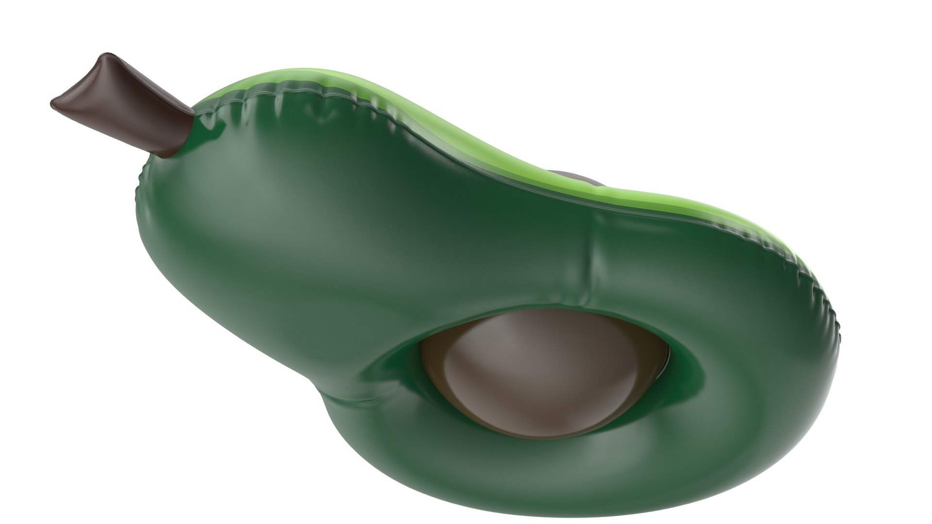 Green Avocado Pool Float With A Ball 3D Model - TurboSquid 1756670