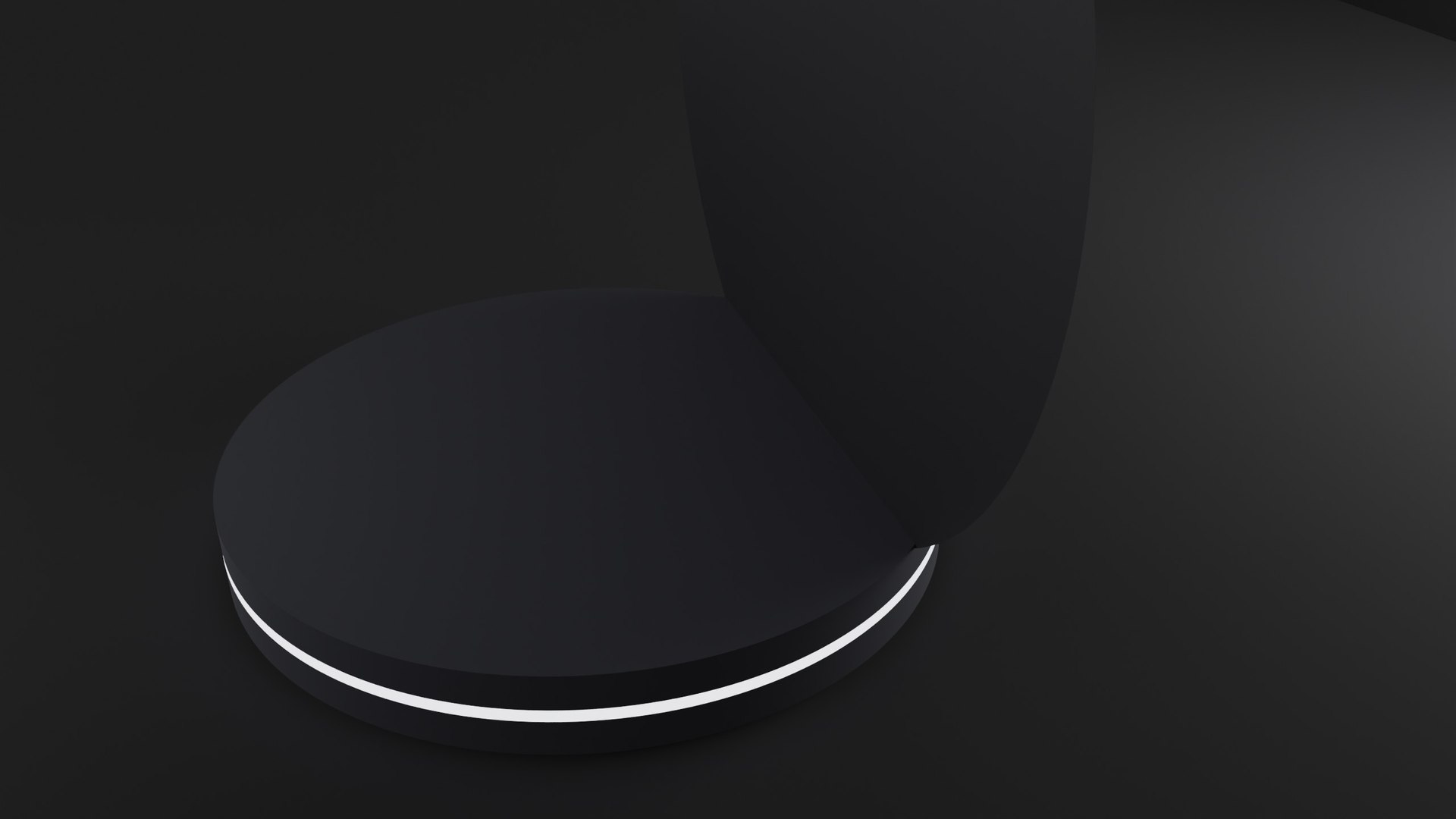 3D Studio Mockup Dark Abstract Podium Stage For Product Presentation ...