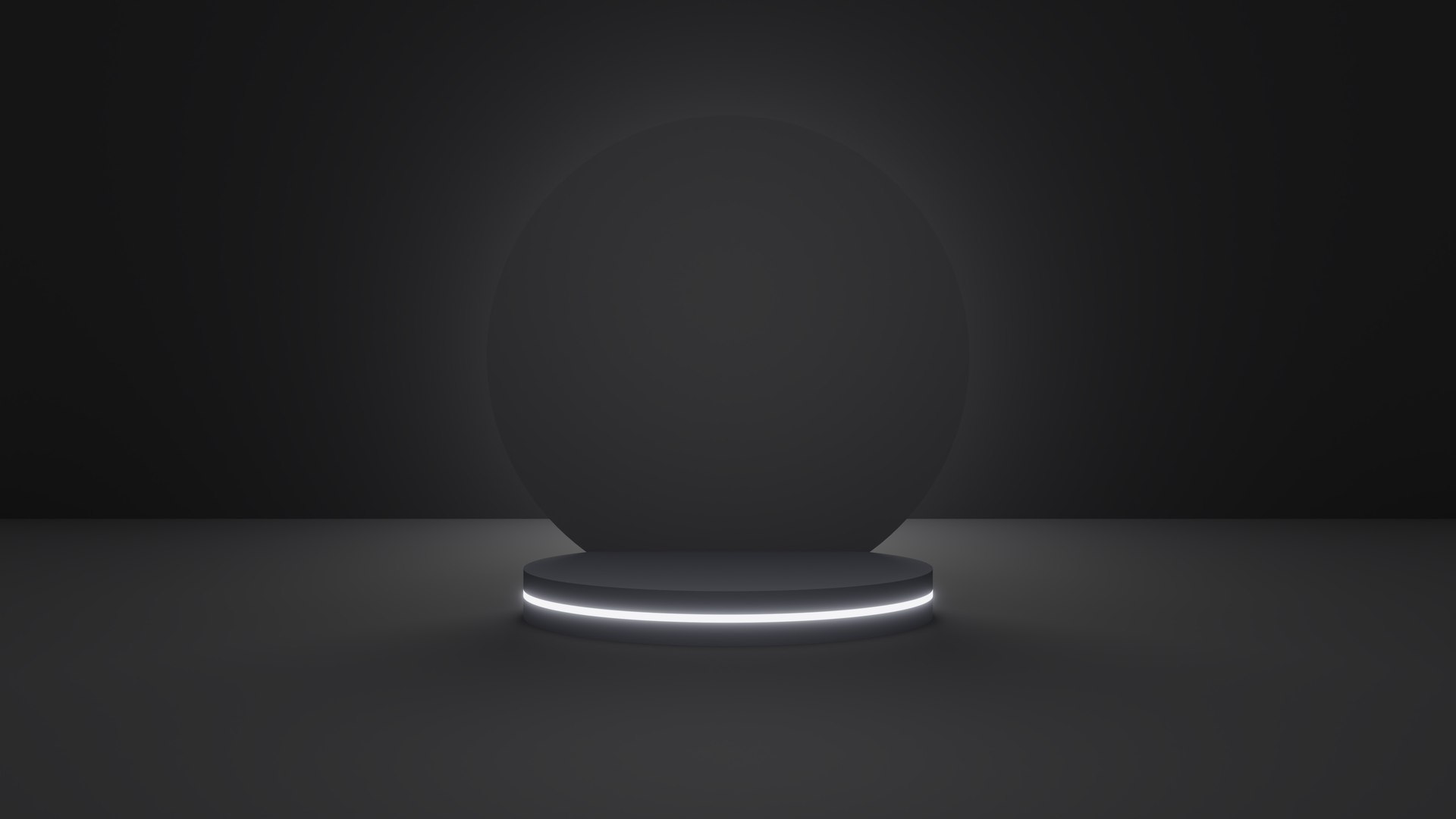 3D Studio Mockup Dark Abstract Podium Stage For Product Presentation ...