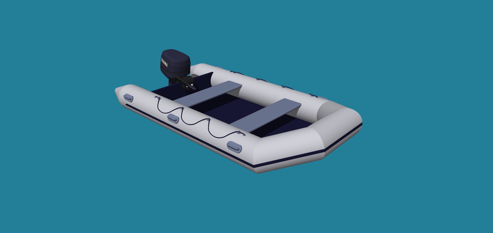 3D inflatable boat motor - TurboSquid 1366223