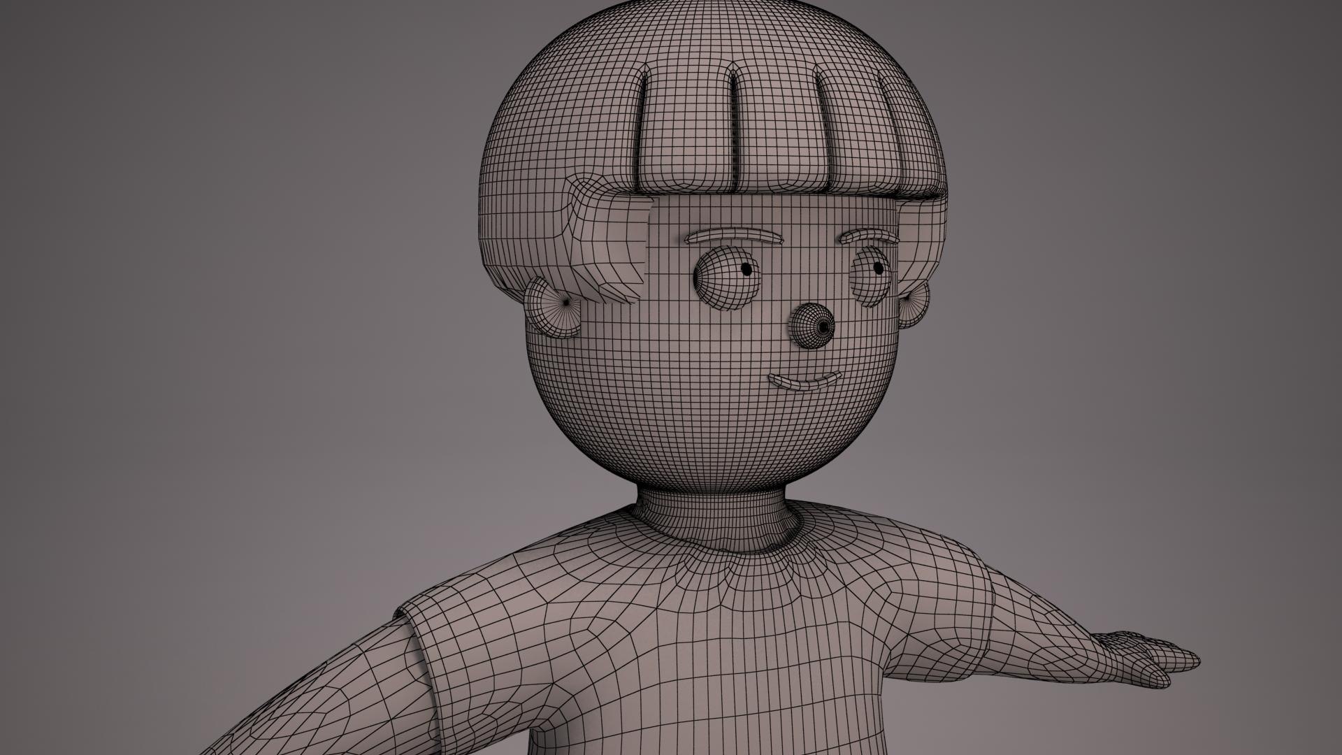 3D Cartoon Character Model - TurboSquid 2228831