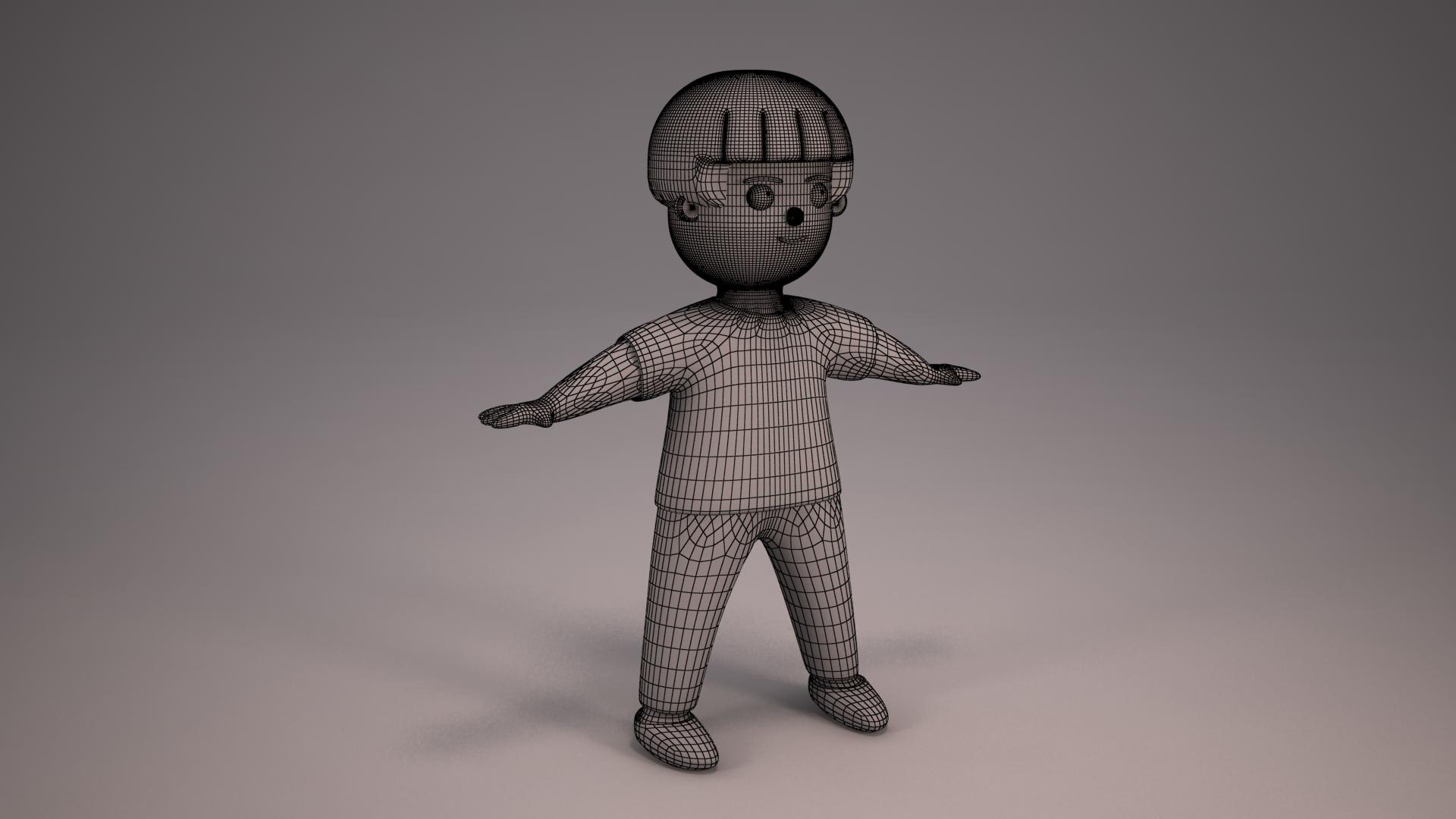 3D Cartoon Character Model - TurboSquid 2228831