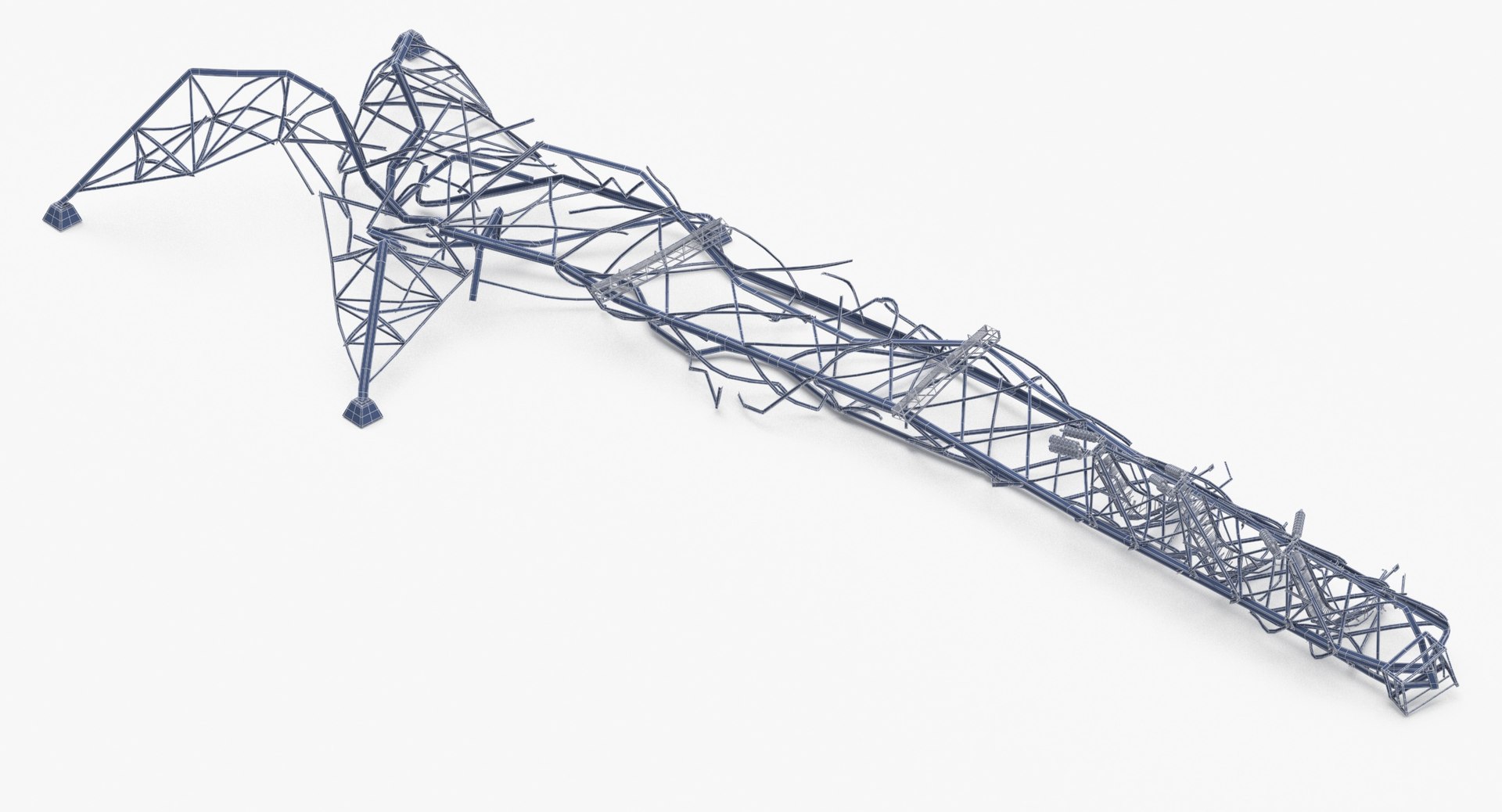3D Transmission Towers Model - TurboSquid 1975710