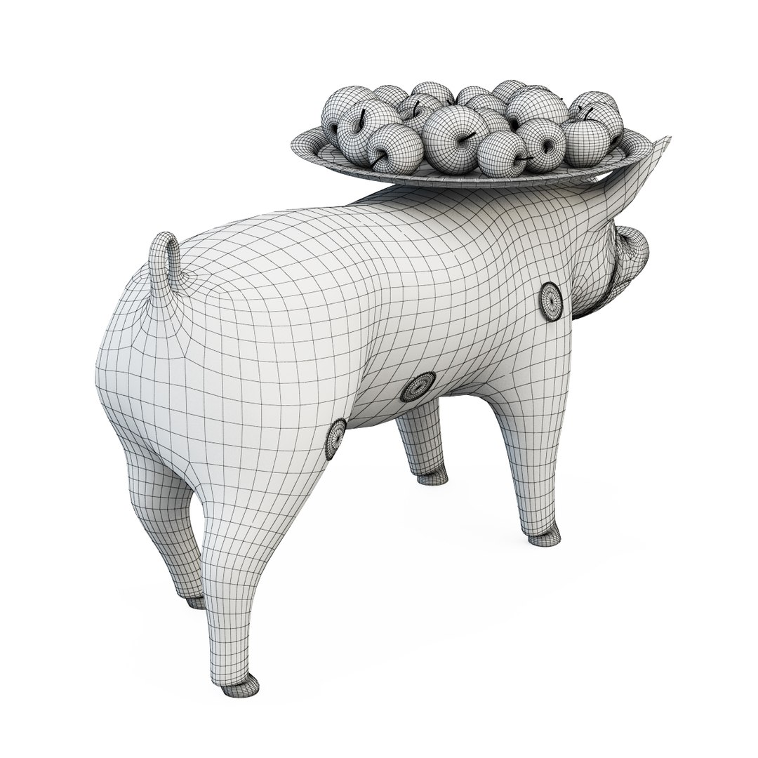3d model moooi pig