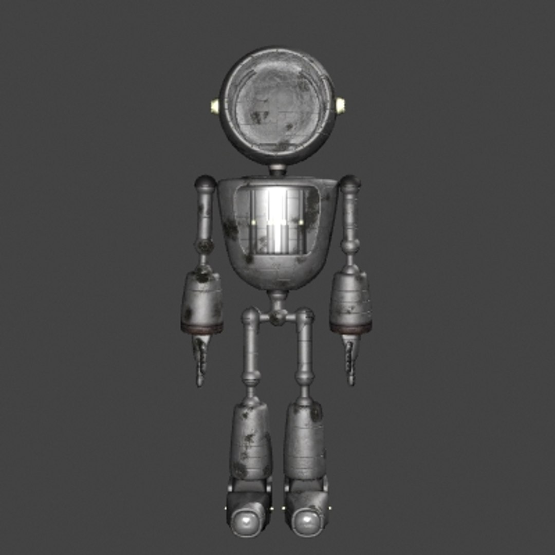 Lightwave 7 Robot 3d Model