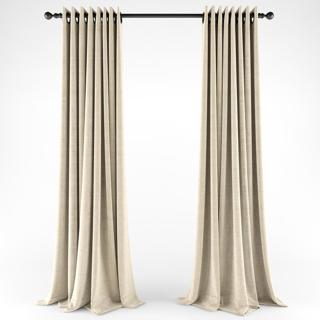 3d Model Curtains