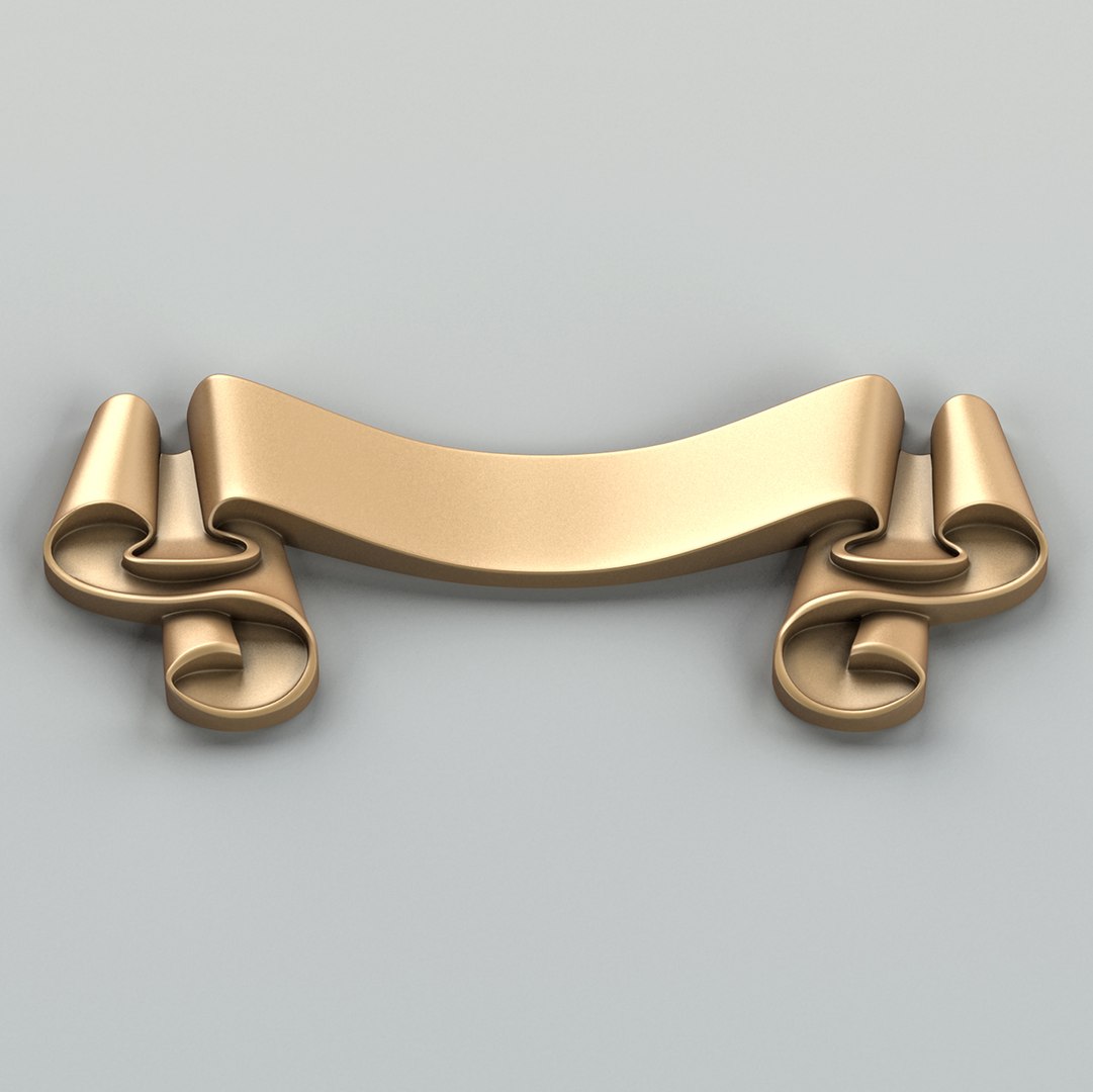 Decorative Ribbon 3d Model