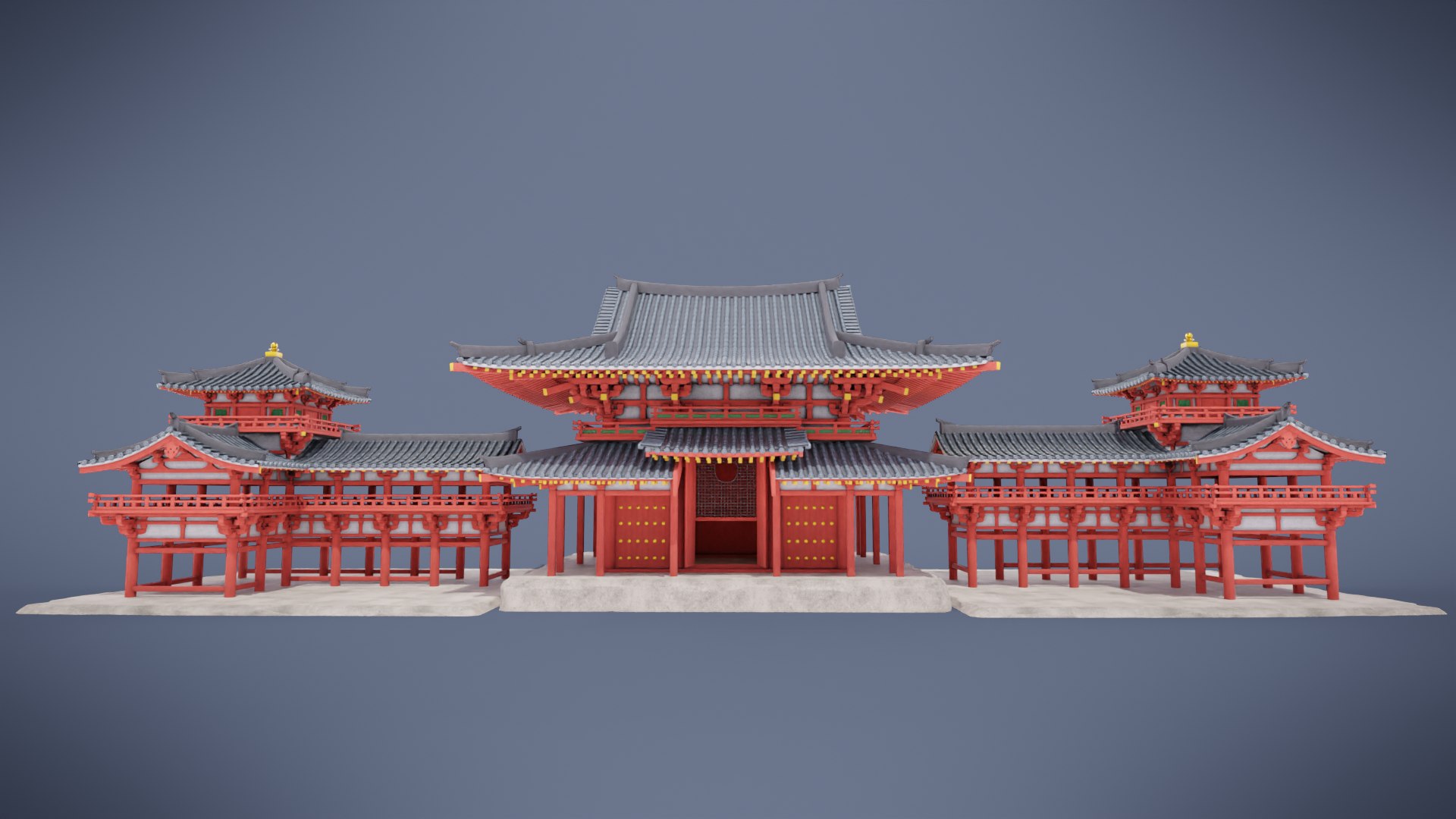 Japanese Temple 3D - TurboSquid 2373755
