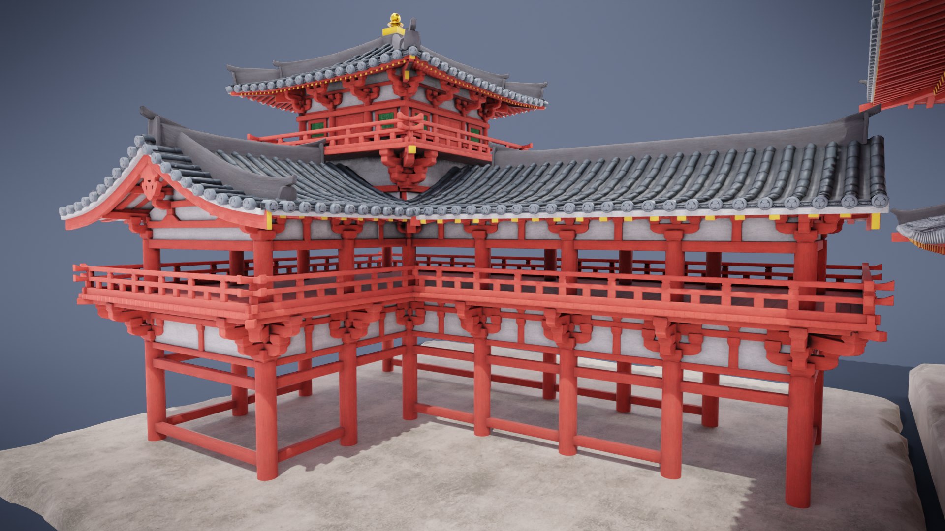 Japanese Temple 3D - TurboSquid 2373755