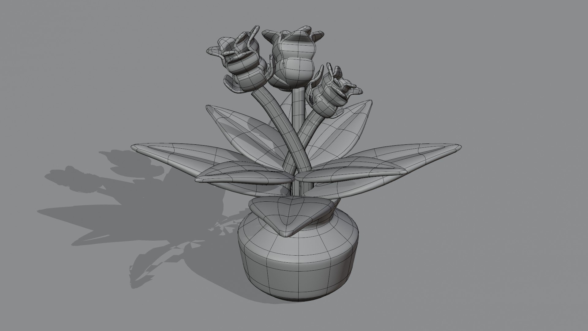 3D Flower Pot - TurboSquid 2415581