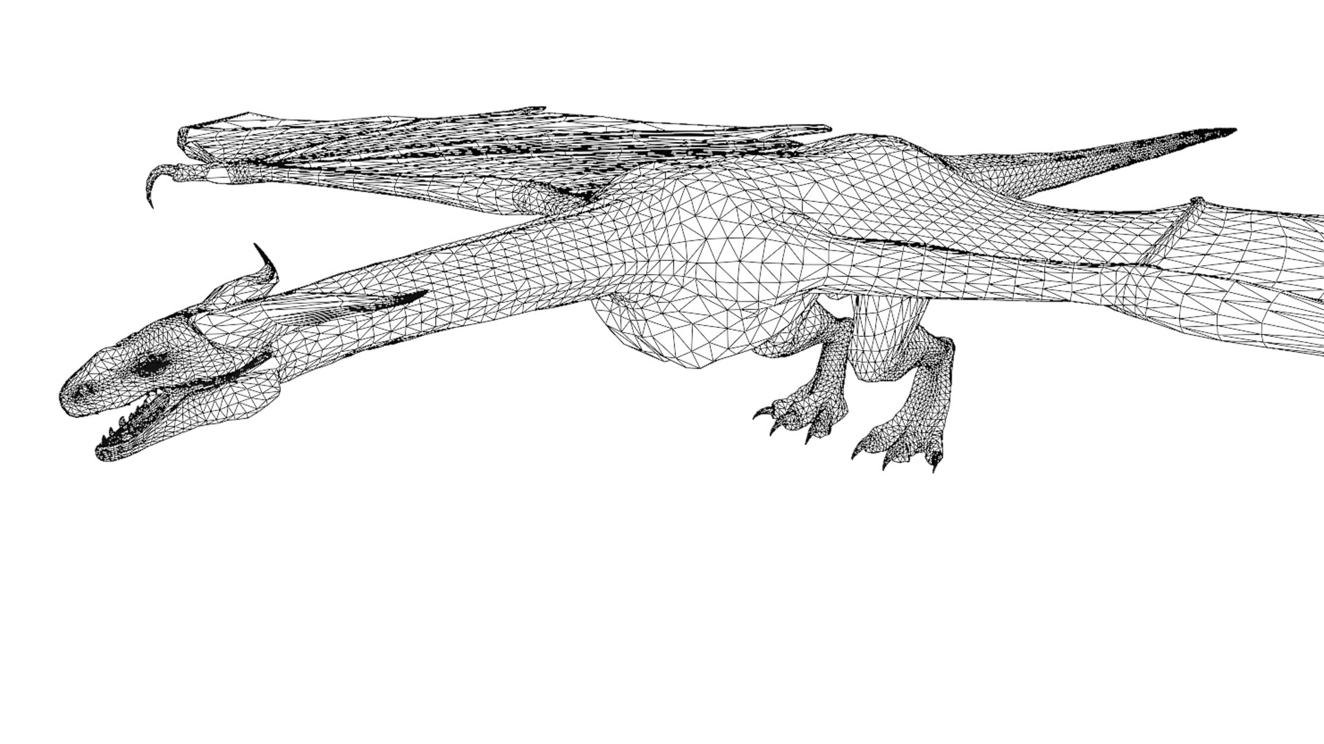 3D Wyvern Model - TurboSquid 2356615