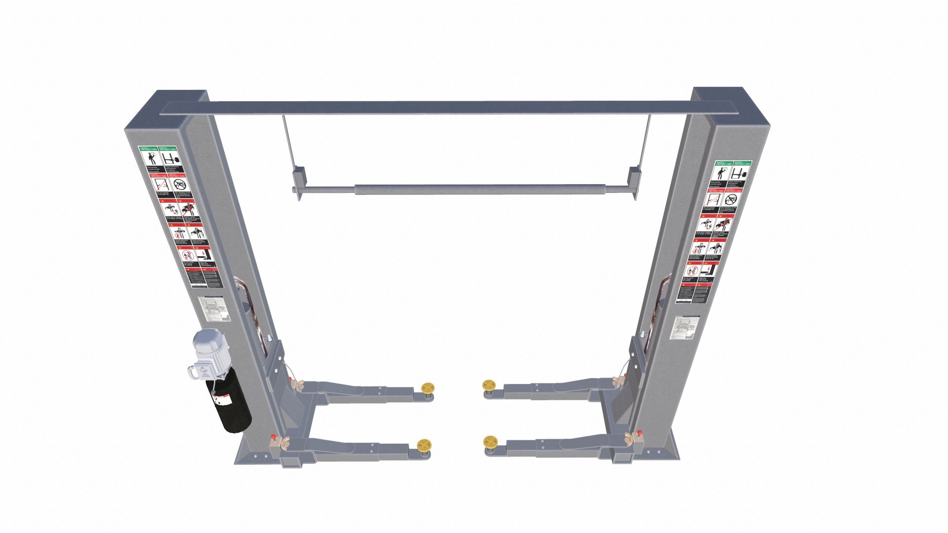 Car Lift 3D Model - TurboSquid 2326349