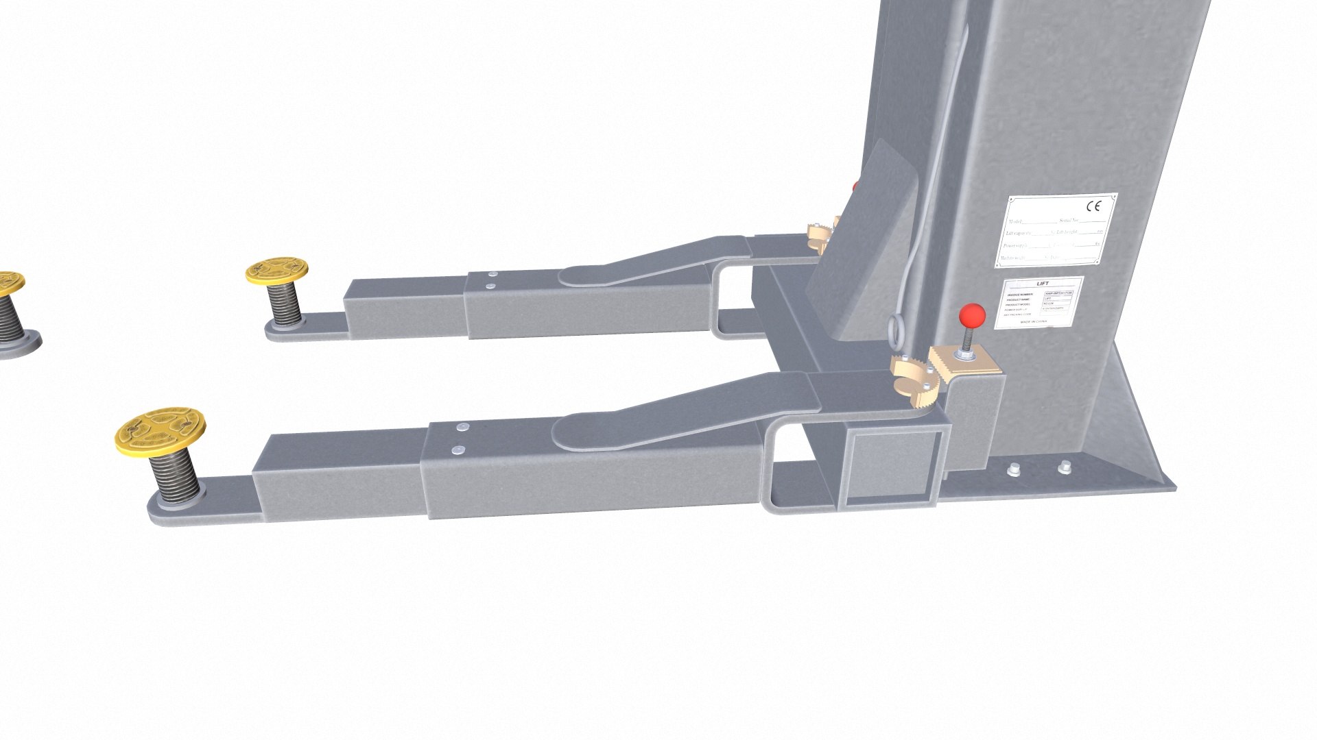 Car Lift 3D Model - TurboSquid 2326349