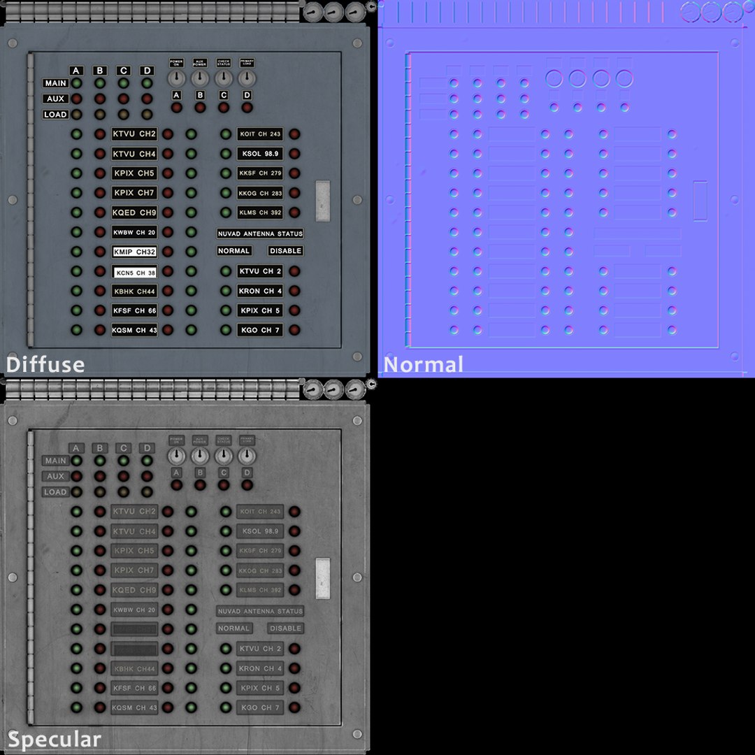 3d Model Electrical Panel